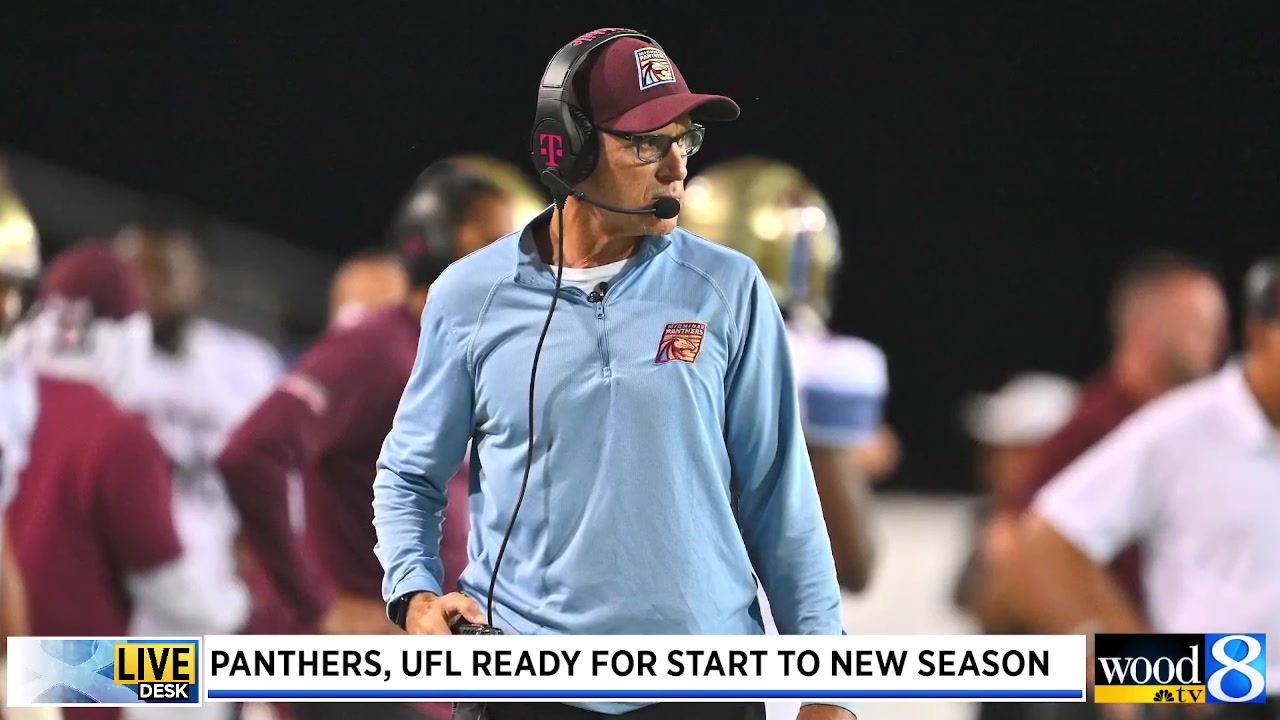 Panthers, UFL begin season this weekend – WOODTV.com