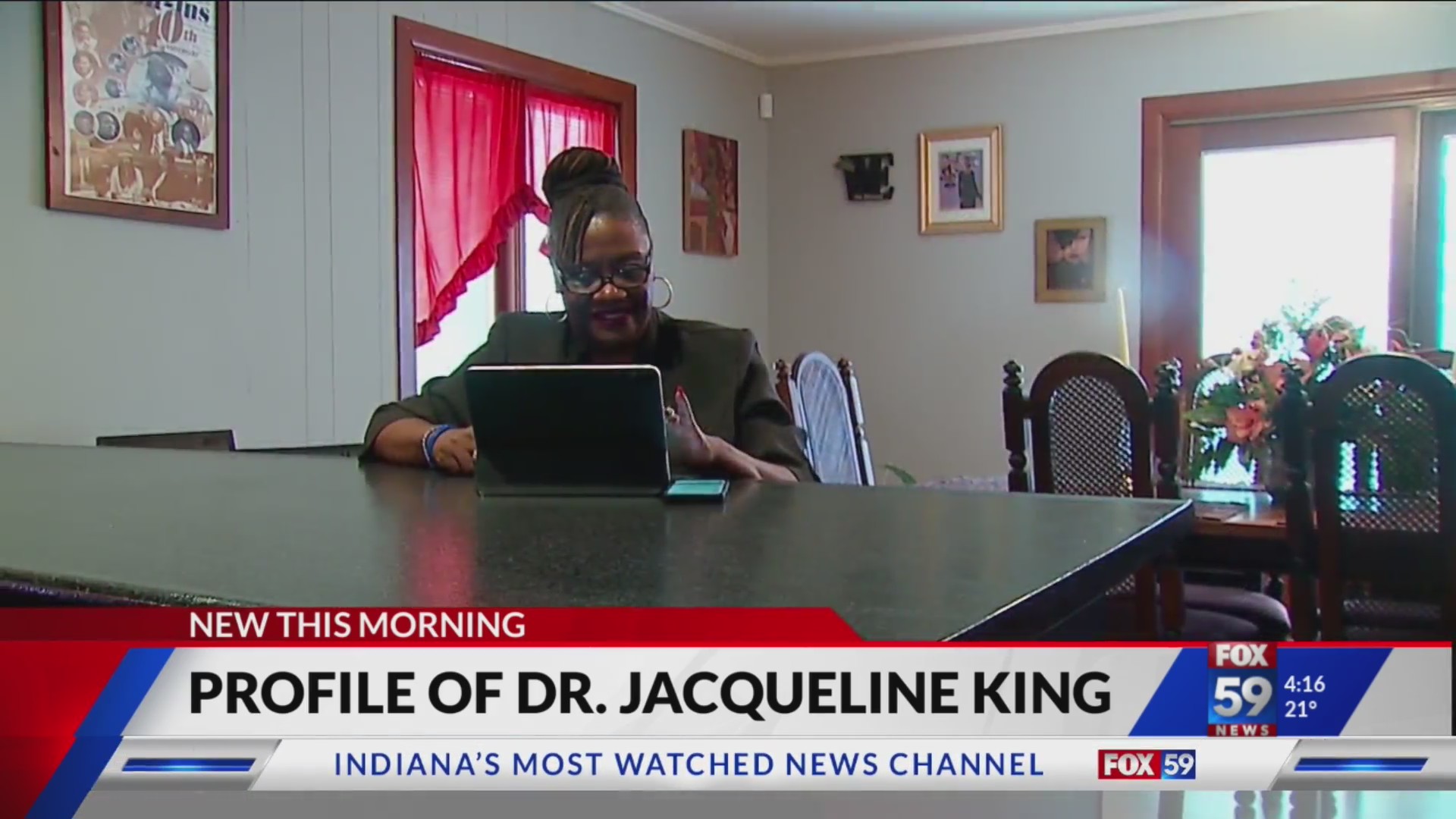 Profile of Dr. Jacqueline King – Fox 59