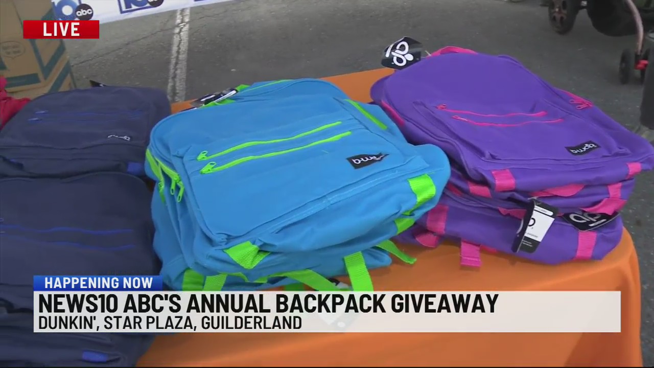 Inventory check on day 4 of NEWS10’s annual backpack giveaway! – NEWS10 ABC