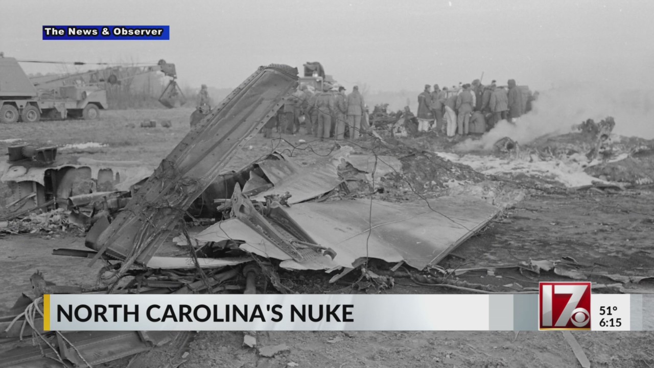 Witness recalls 1961 Bomber crash that dropped 2 nuclear bombs near Goldsboro – CBS17.com