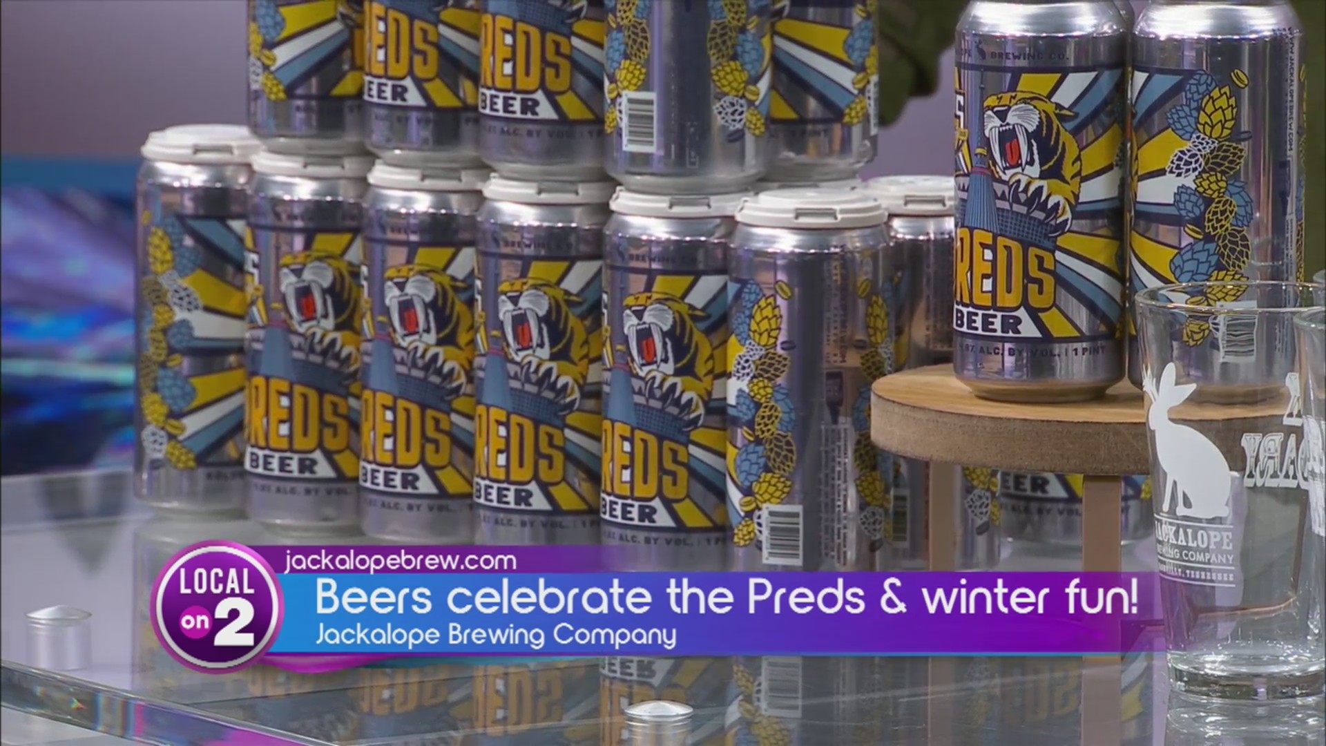 Jackalope celebrates Preds’ 25th Anniversary with new brew – WKRN News 2