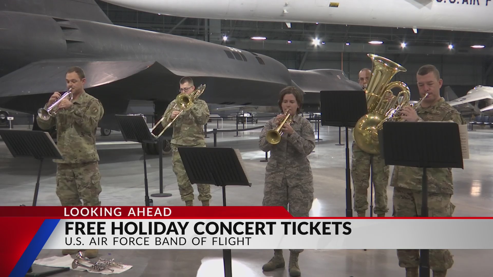Free tickets available for holiday concerts at Air Force Museum – WDTN.com
