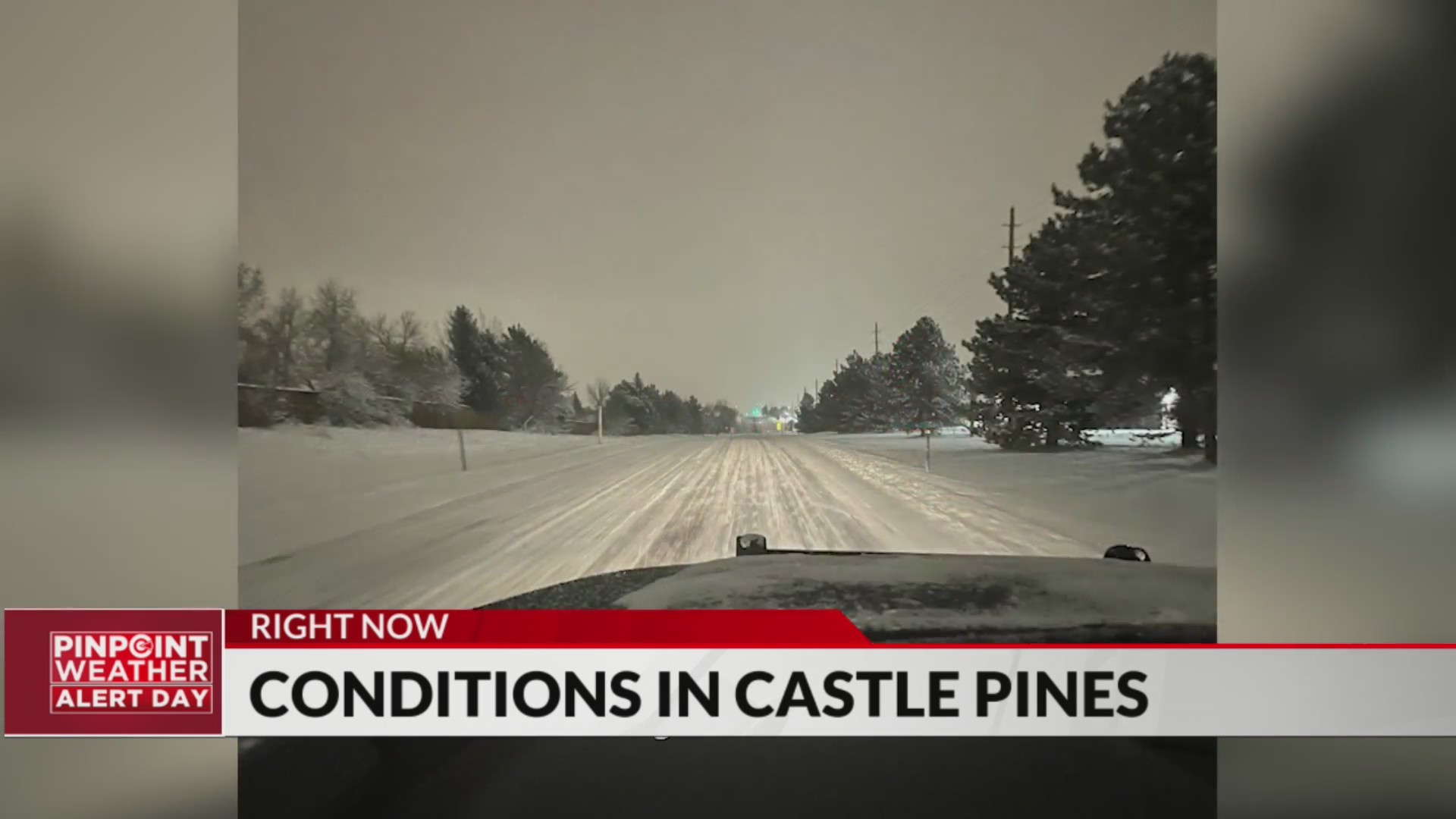 Snow conditions in Castle Pines – FOX31 Denver