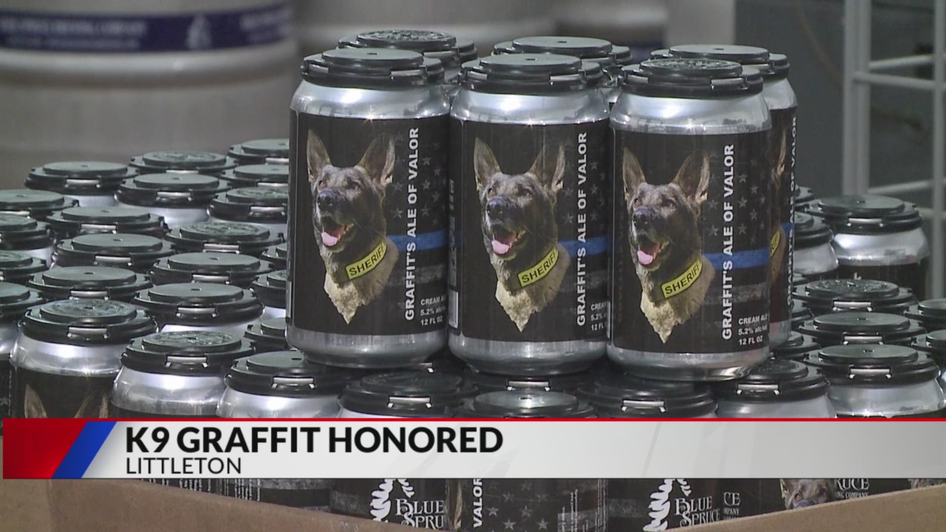 Fallen K-9 honored by local brewery – FOX31 Denver