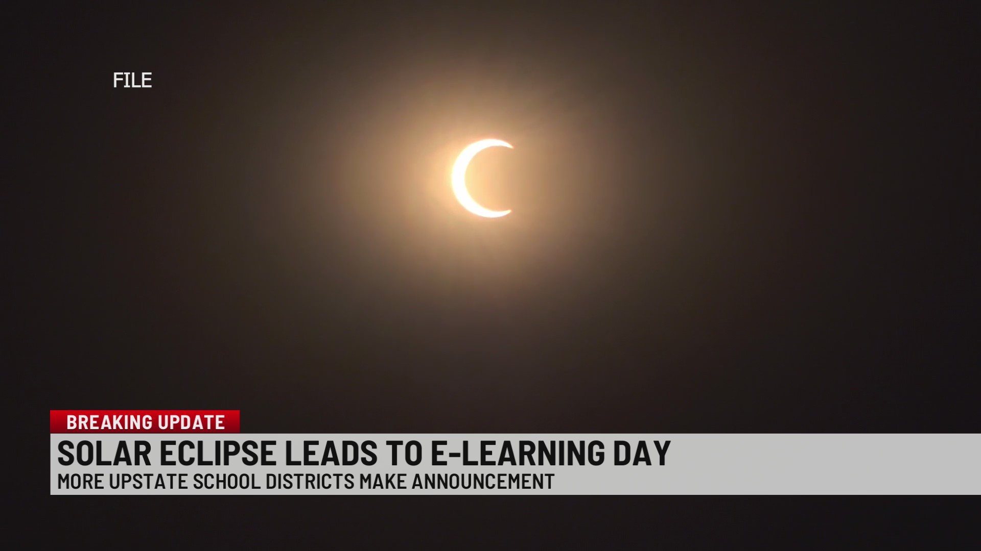 Spartanburg school districts announce eLearning day for solar eclipse – WSPA 7NEWS