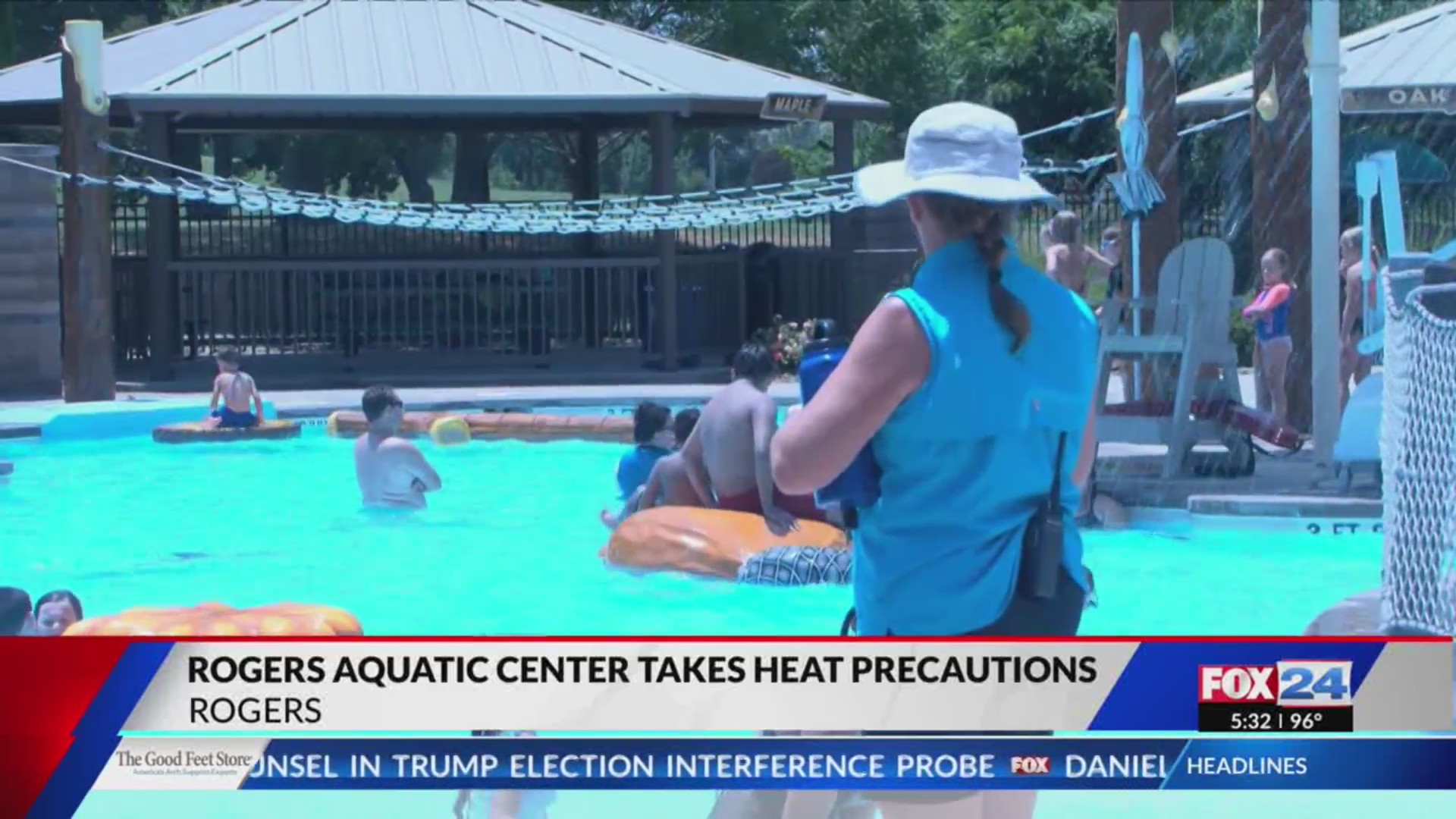 Rogers Aquatic Center discusses pool safety for the heat – KNWA FOX24