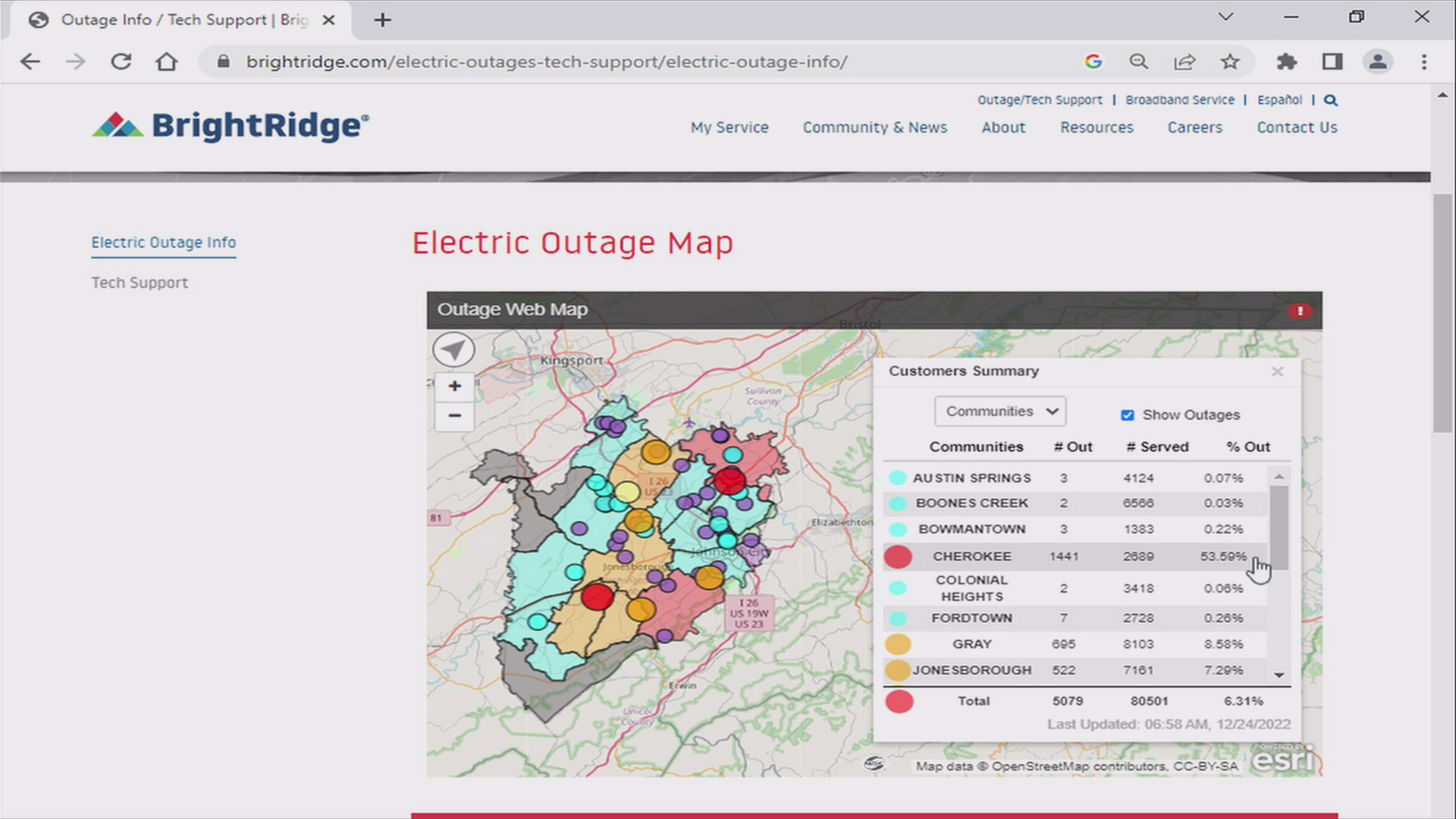 TVA requests power companies take part in rolling blackouts – WJHL ...