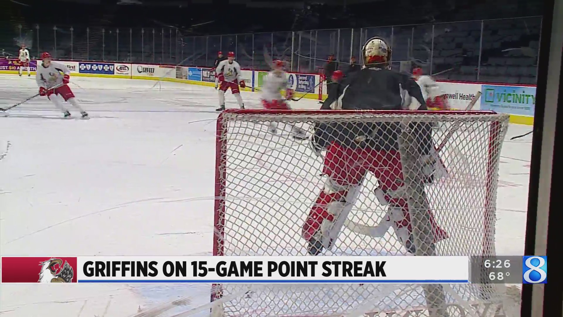 Griffins on 15-game point streak – KHON2