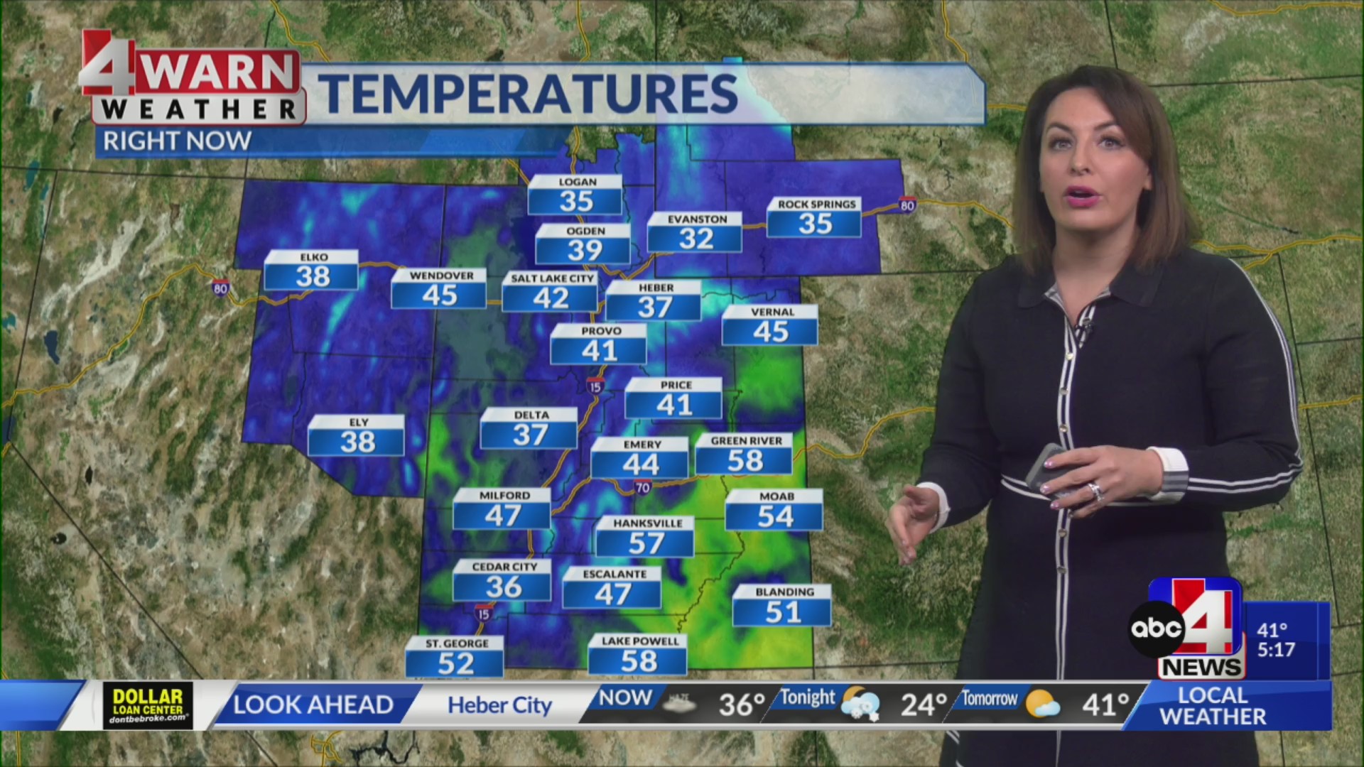 Low-pressure area tracking through the state, bringing a front with it ...