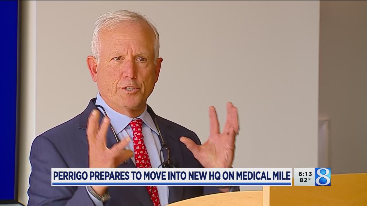 Perrigo prepares to move into new HQ on Medical Mile – WOODTV.com