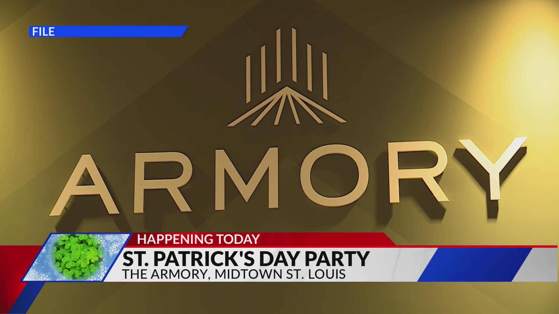 The Armory STL hosts St. Patrick’s Day Party starting at 11:00 a.m. – FOX 2