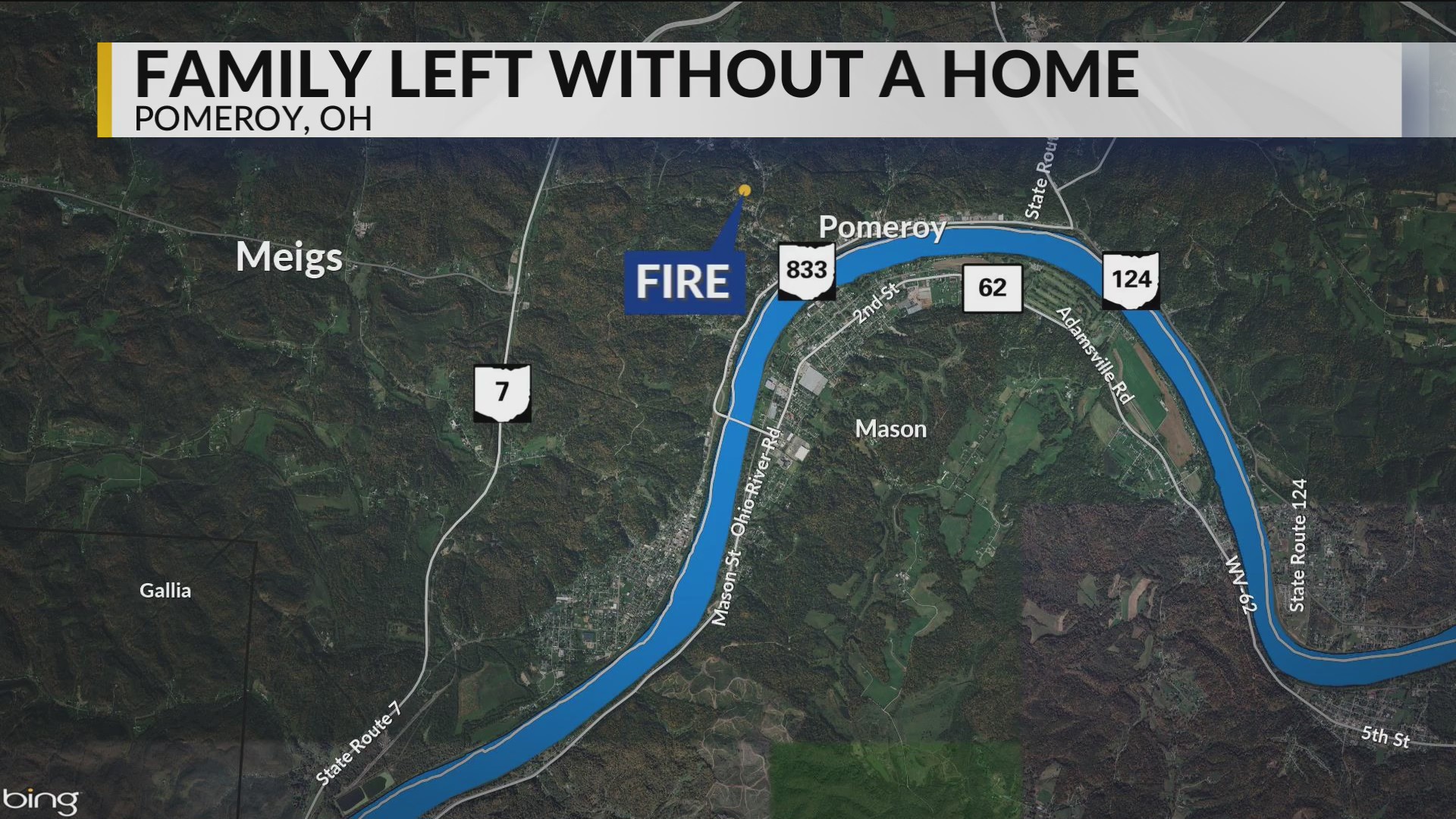 Family loses home in Pomeroy fire – WOWK 13 News