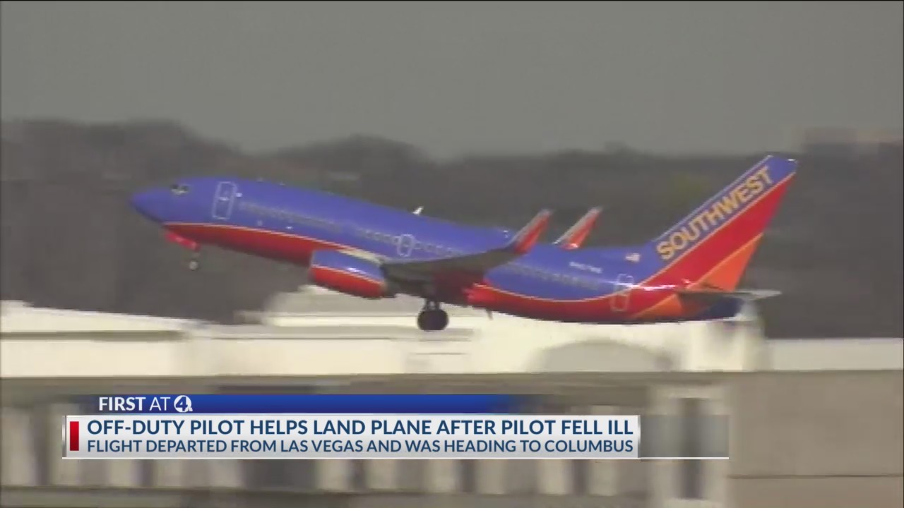 Off-duty pilot helps land flight to Columbus during onboard emergency ...