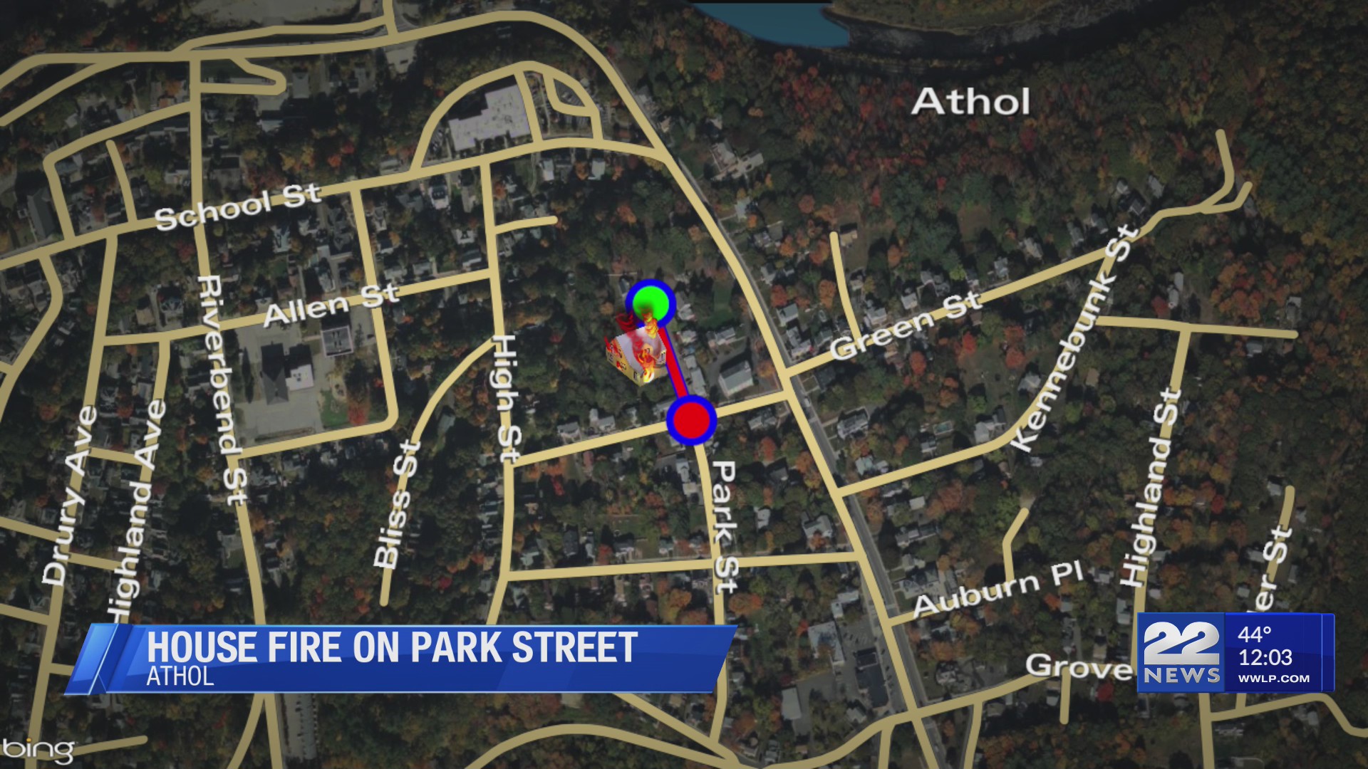 Chimney fire causing damage to home on Park Street in Athol – WWLP