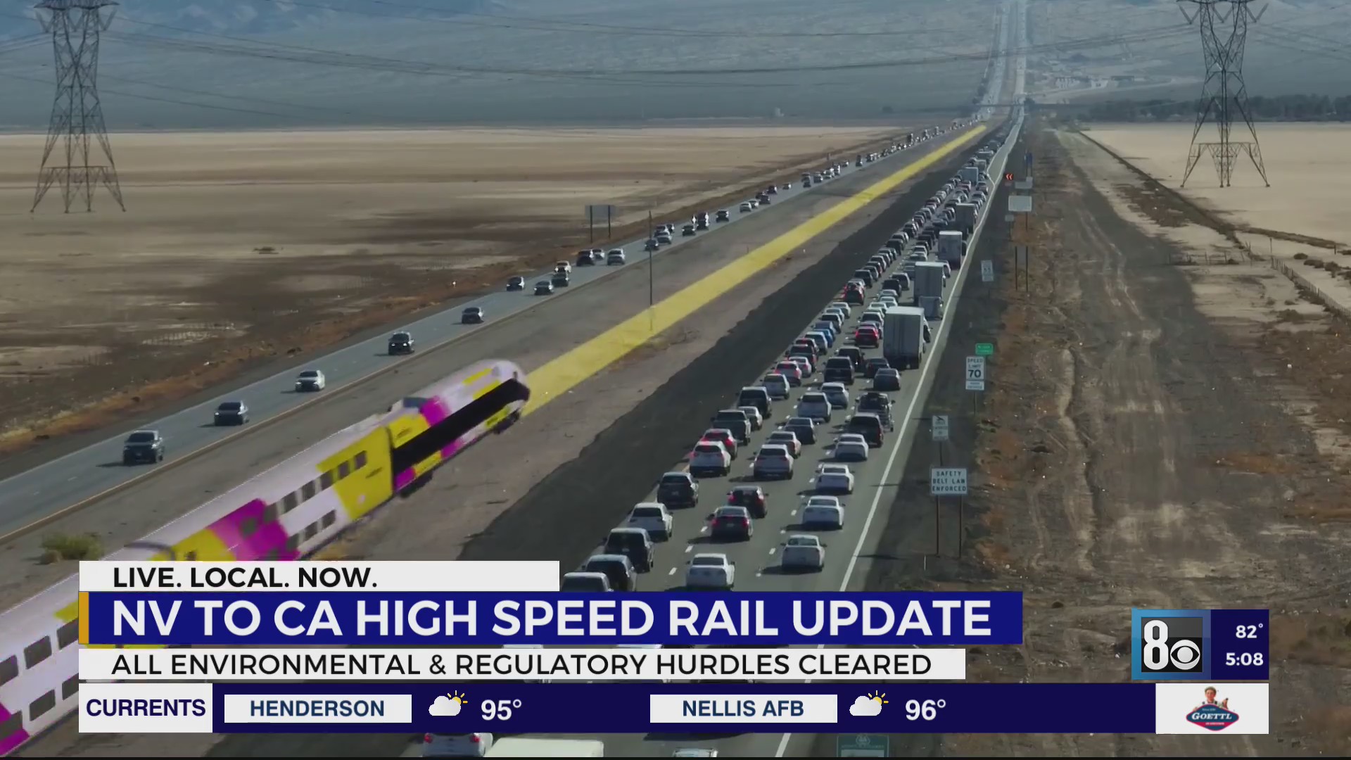 High-speed rail from California to Nevada awaiting $3.75B grant after ...