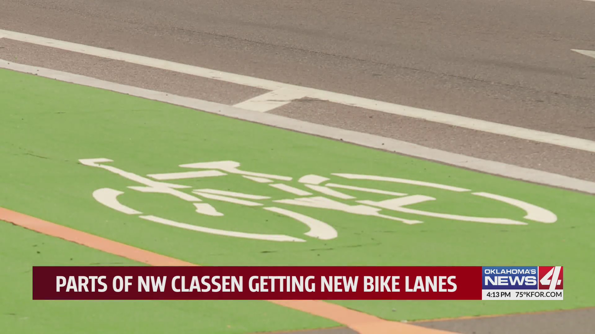 Parts of NW Classen getting new bike lanes – KFOR.com Oklahoma City