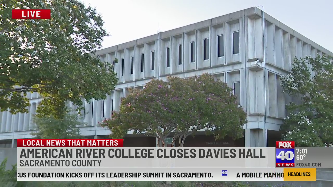 Davies Hall Closes at American River College Amidst Seismic Safety ...