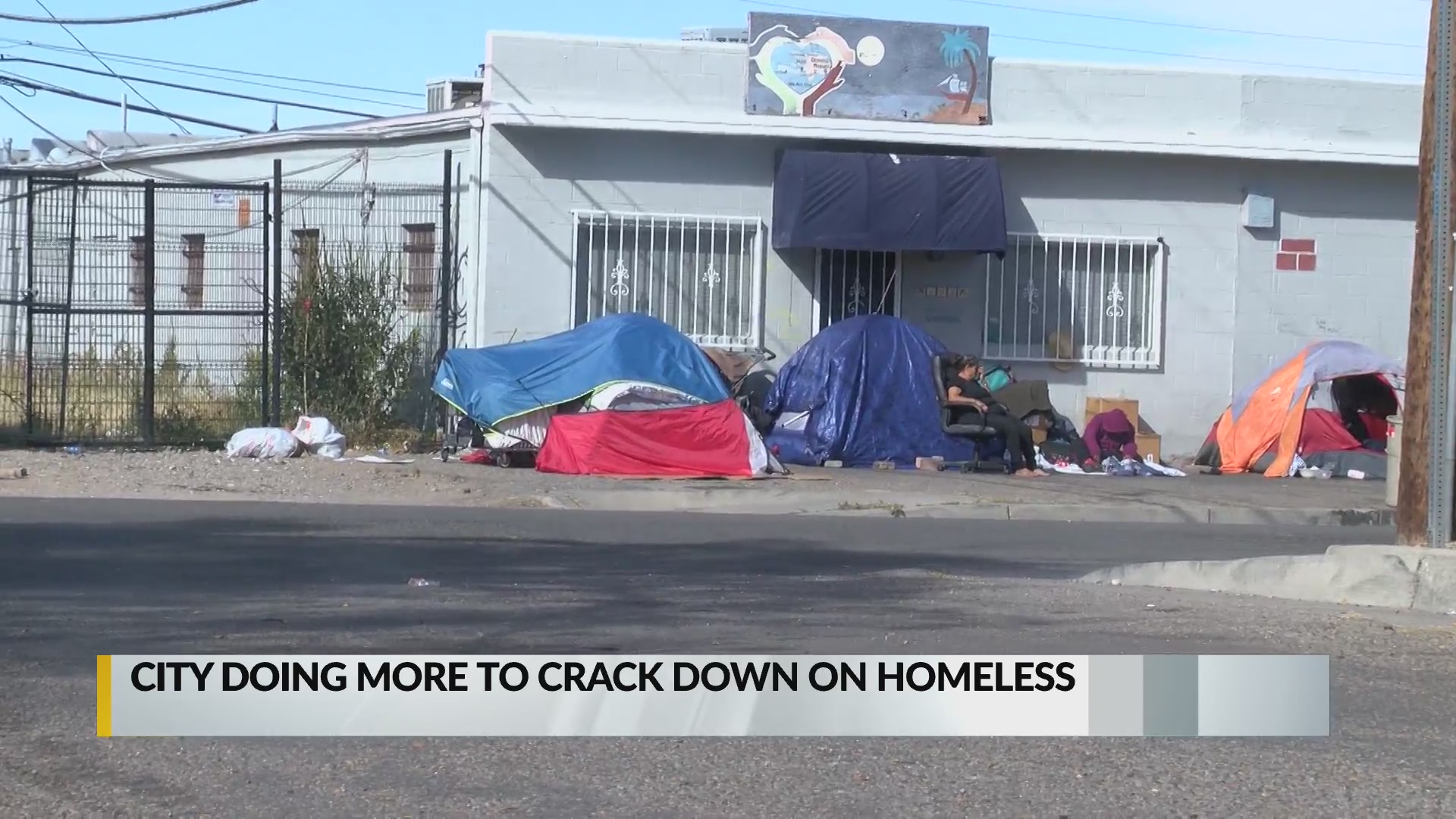 City doing more to crack down on homeless encampments – KRQE NEWS 13 ...