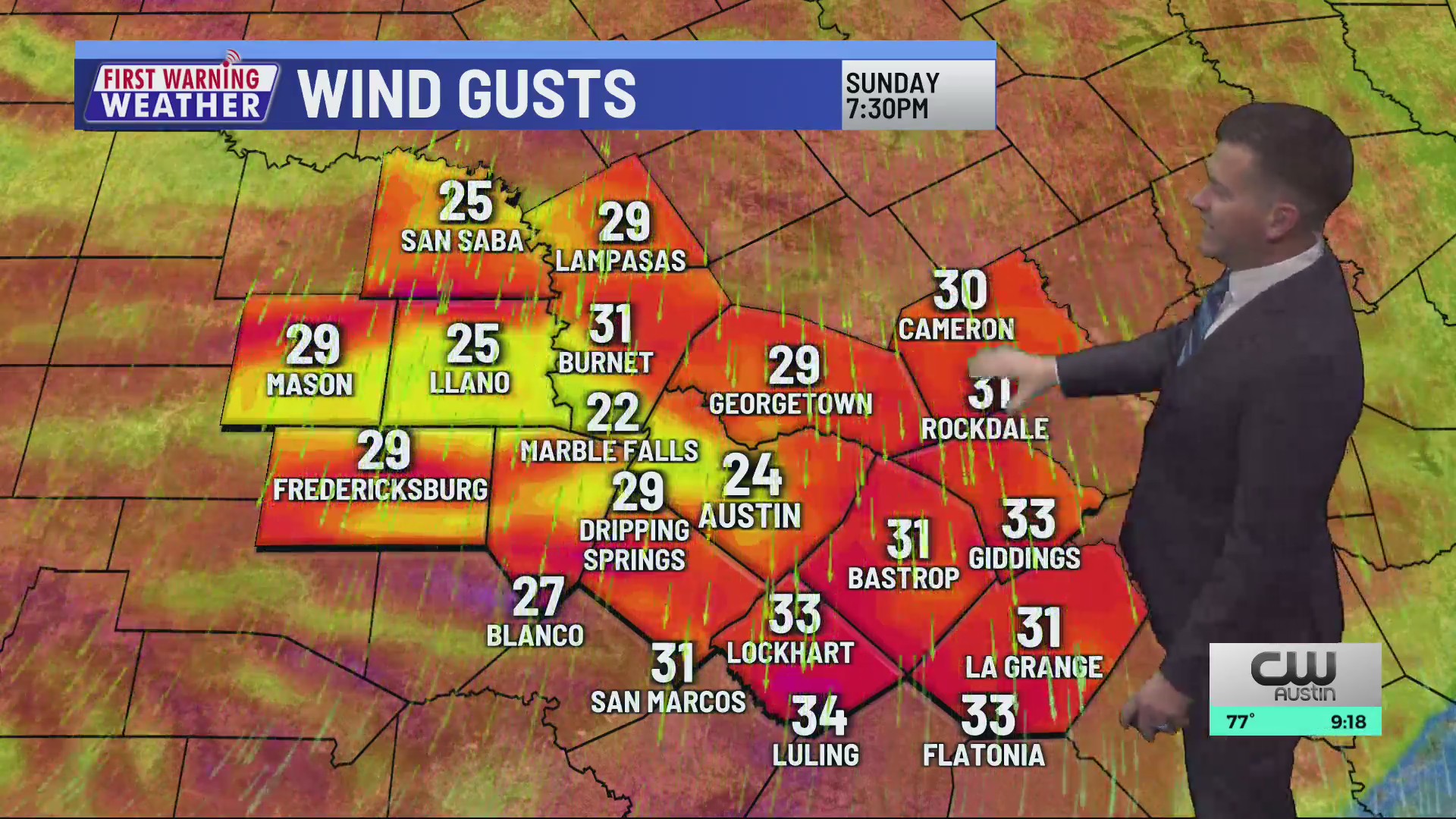 First Warning Weather with Meteorologist Nick Bannin – KXAN Austin