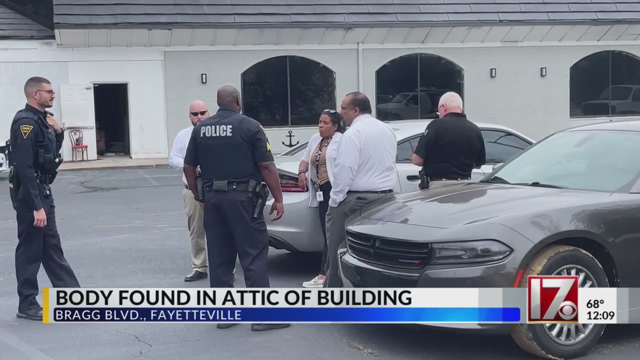 Body found in attic of building on Bragg Blvd. in Fayetteville – CBS17.com