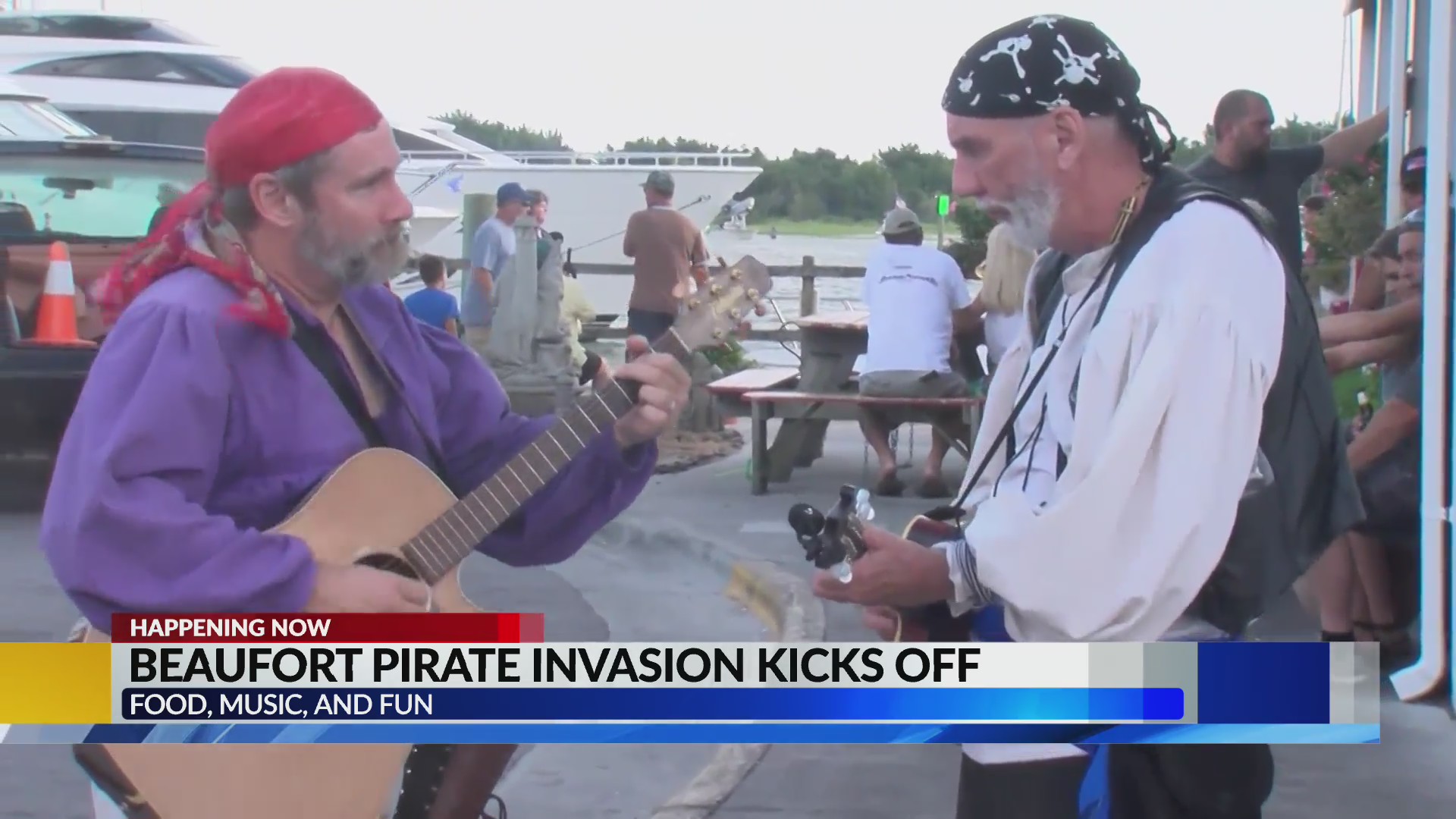 Beaufort Pirate Invasion kicks off weekend of festivities – WNCT