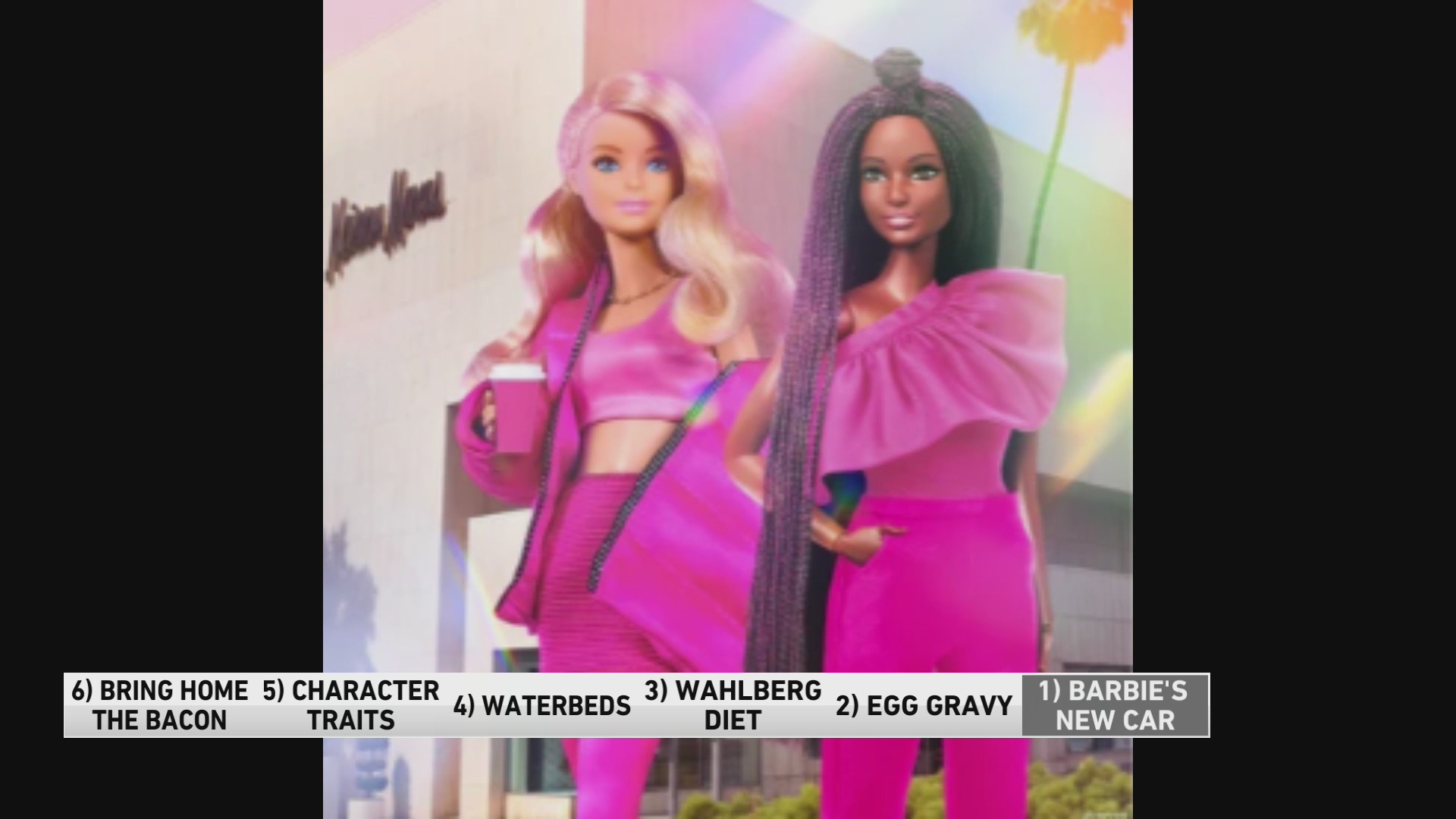 6 @ 6: Bring home the bacon, Wahlberg diet, Barbie’s new car – WGN-TV