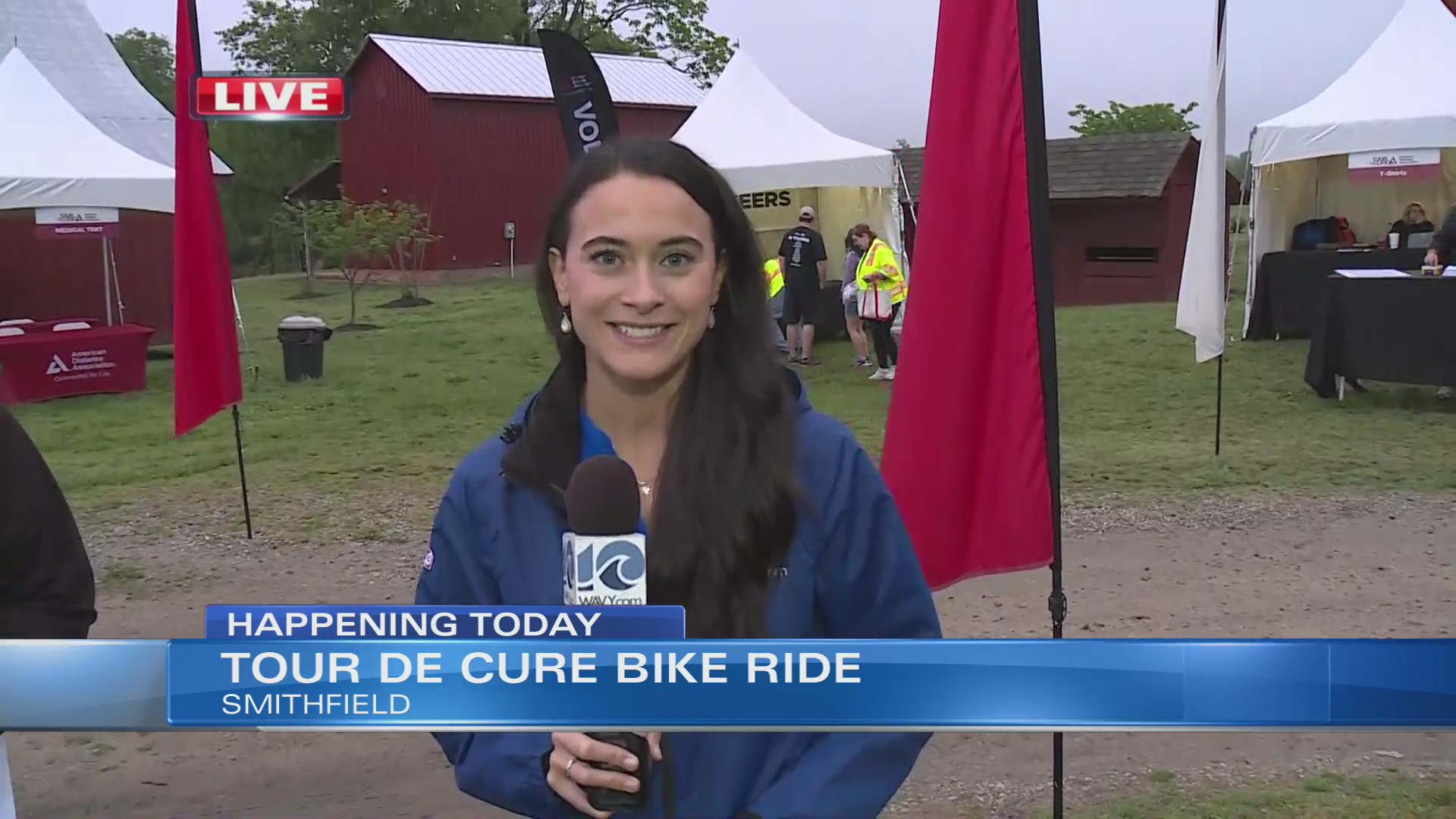 WAVY’s Madison Pearman live preview of Saturday Tour de Cure bike ride ...