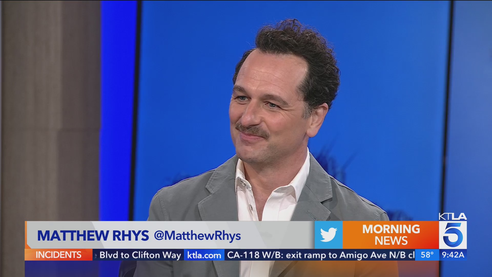 Matthew Rhys talks about starring in ‘Perry Mason’ – KTLA