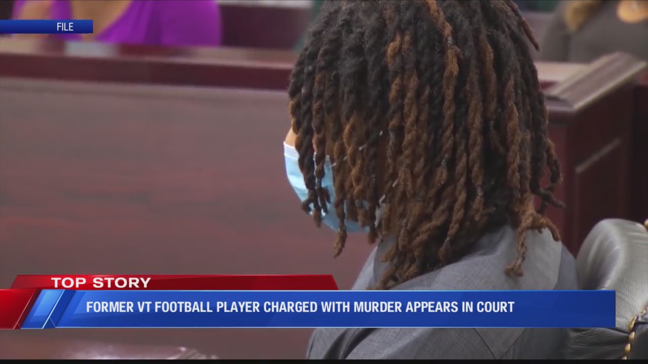 Suspended Virginia Tech football player returns to court ahead of ...