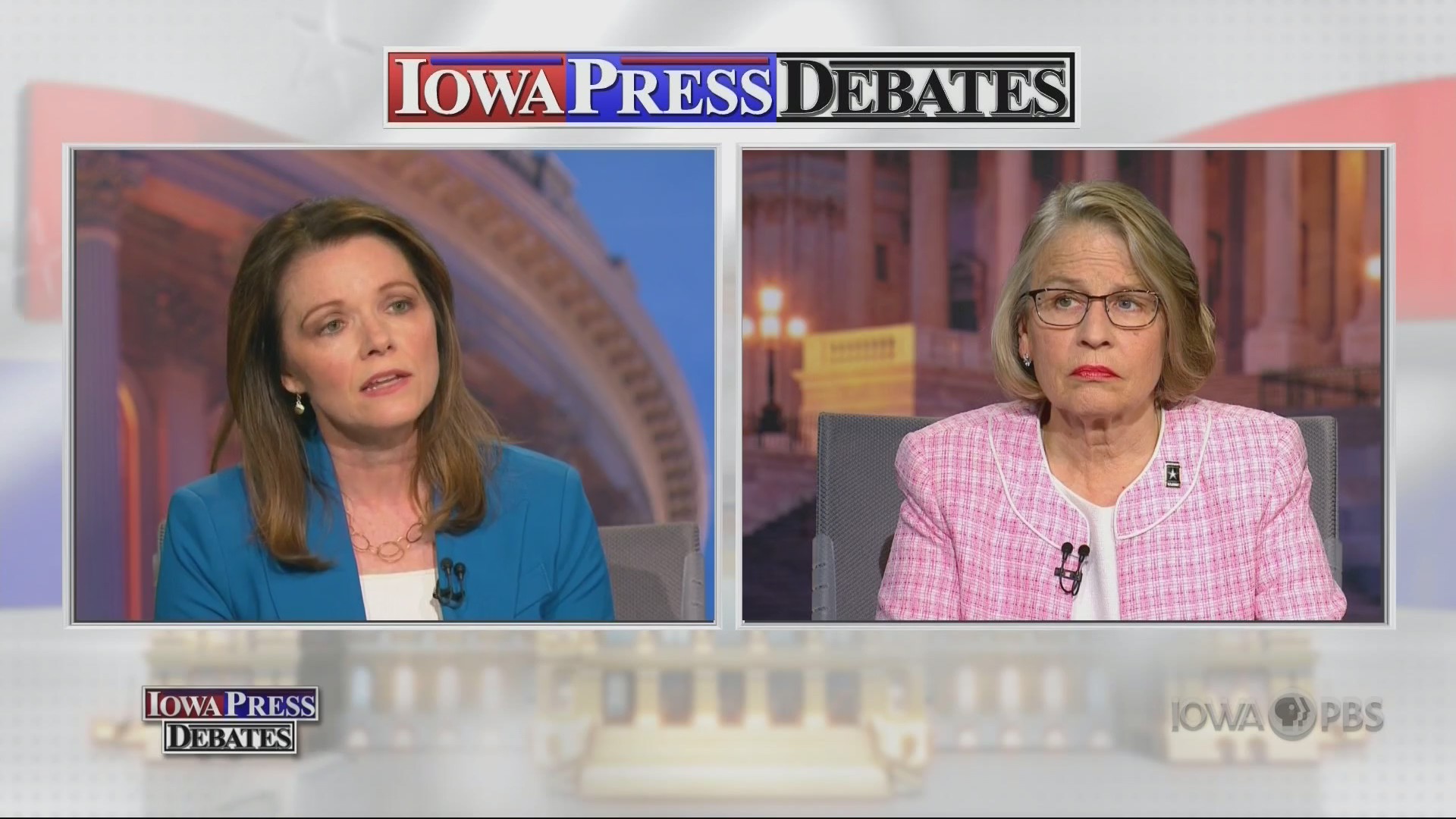 Miller-Meeks and Bohannan debate in race for 1st Congressional District ...