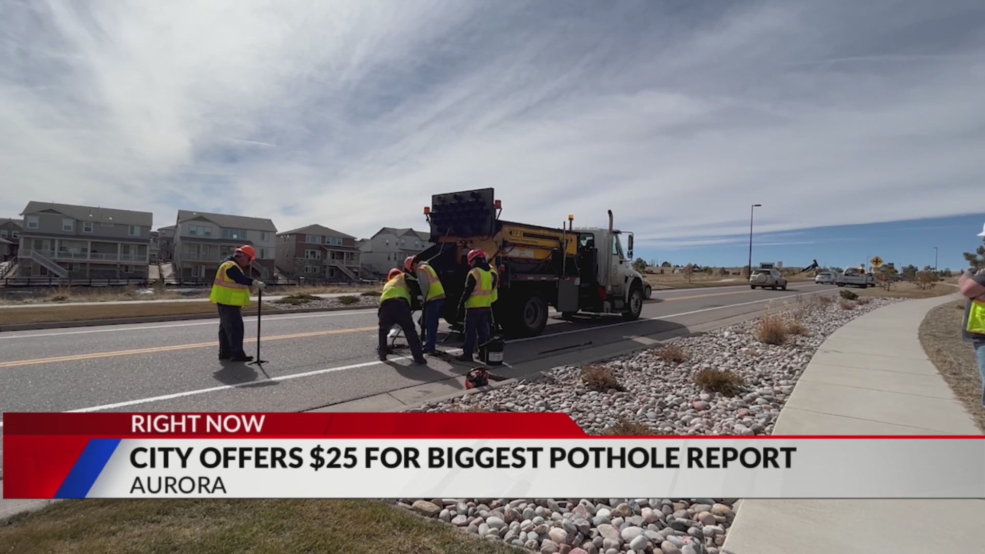 Aurora offers $25 for biggest pothole report – FOX31 Denver