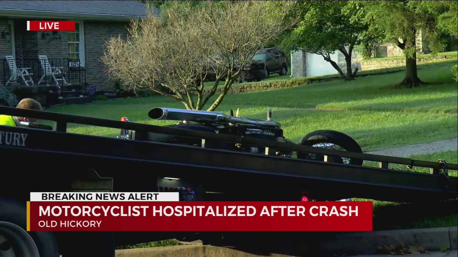 Motorcyclist found hours after crash in Old Hickory – WKRN News 2