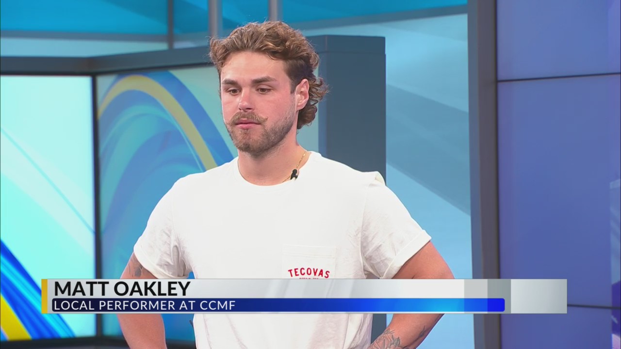CCU grad Matt Oakley talks about performing at CCMF – WBTW