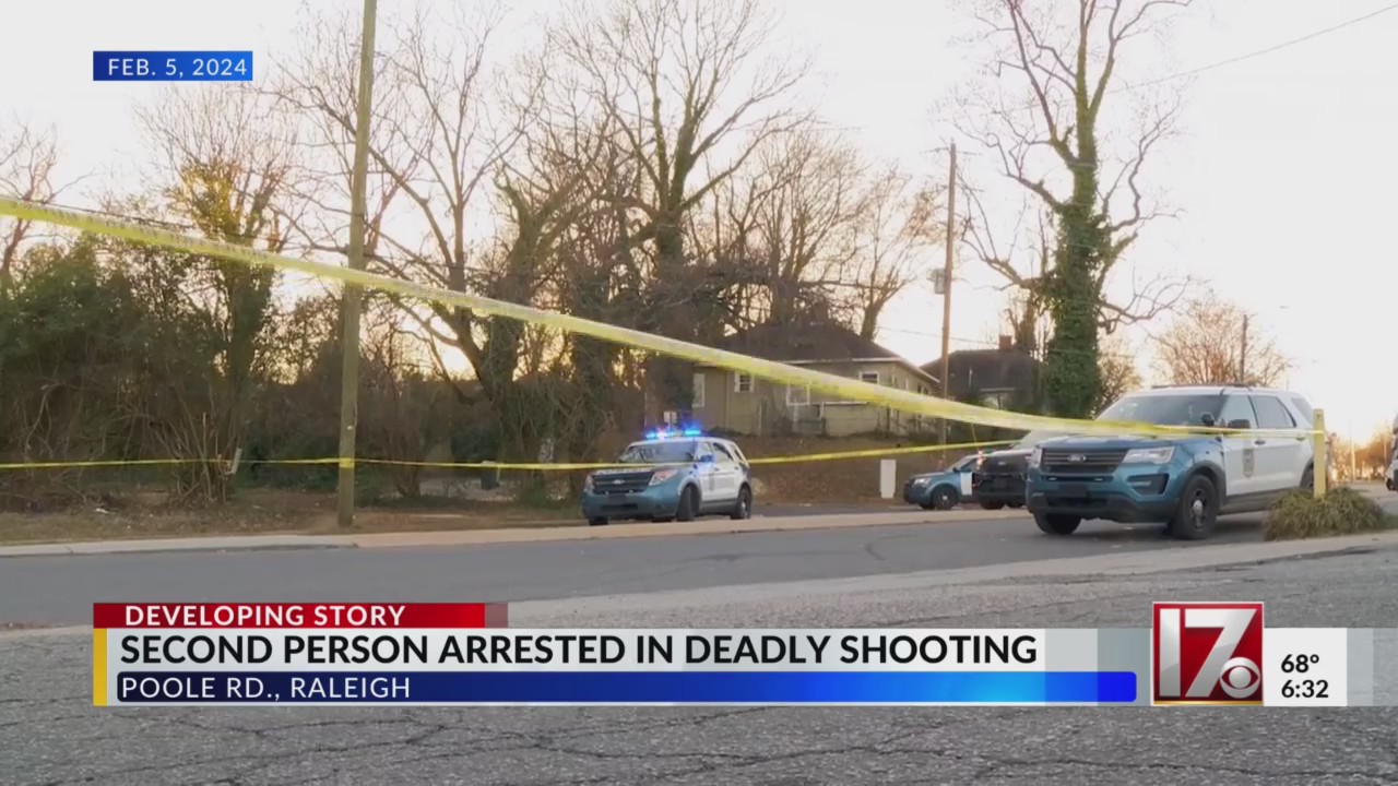 2nd arrest made in deadly Poole Road shooting, Raleigh police say ...