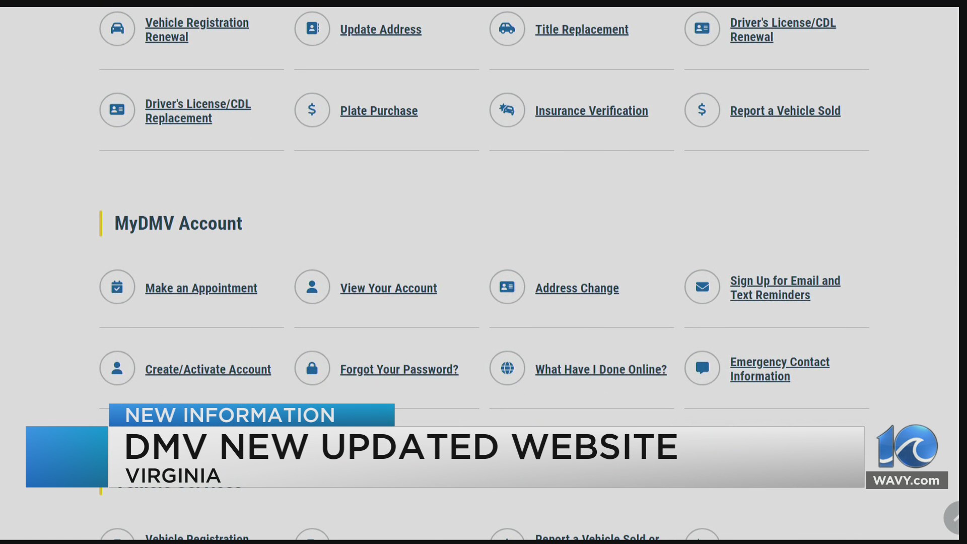 Virginia DMV has new website – WAVY.com