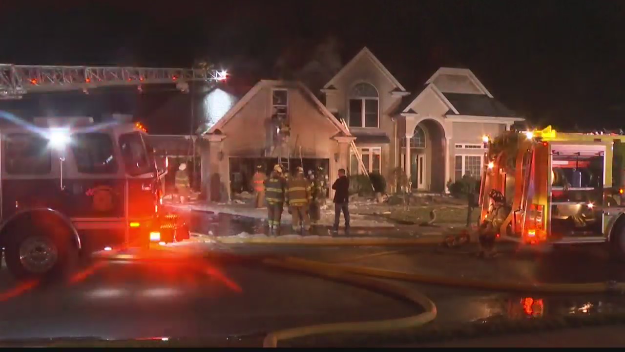 Firefighters Respond To Evening House Fire In Newburgh Eyewitness