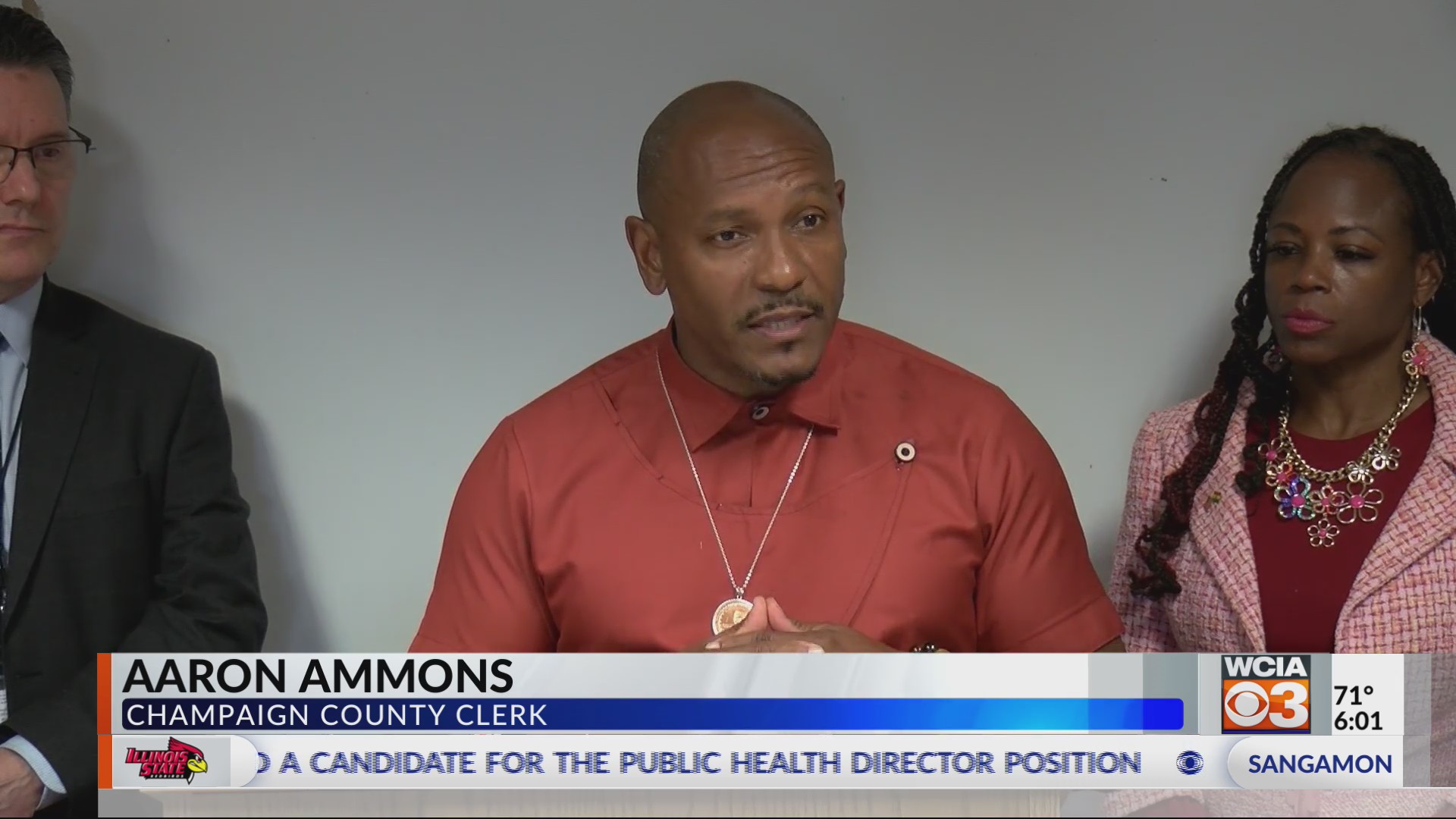 Ammons downplays previous election issues, focuses on national rhetoric ...