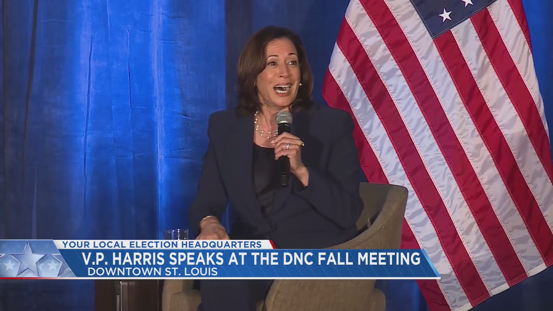 VP Kamala Harris speaks in St. Louis during fall DNC meeting – FOX 2