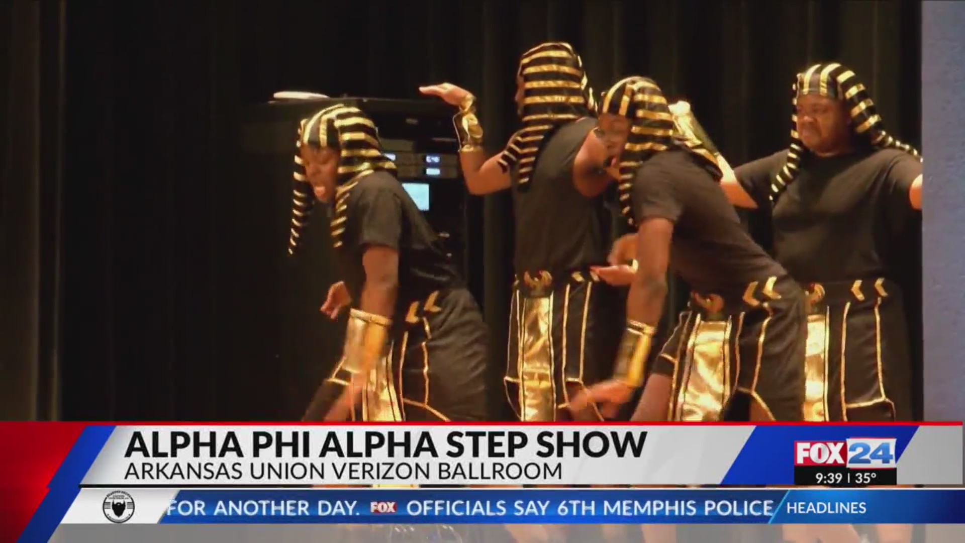 Alpha Phi Alpha Step Show at Arkansas Union Verizon Ballroom – KNWA FOX24