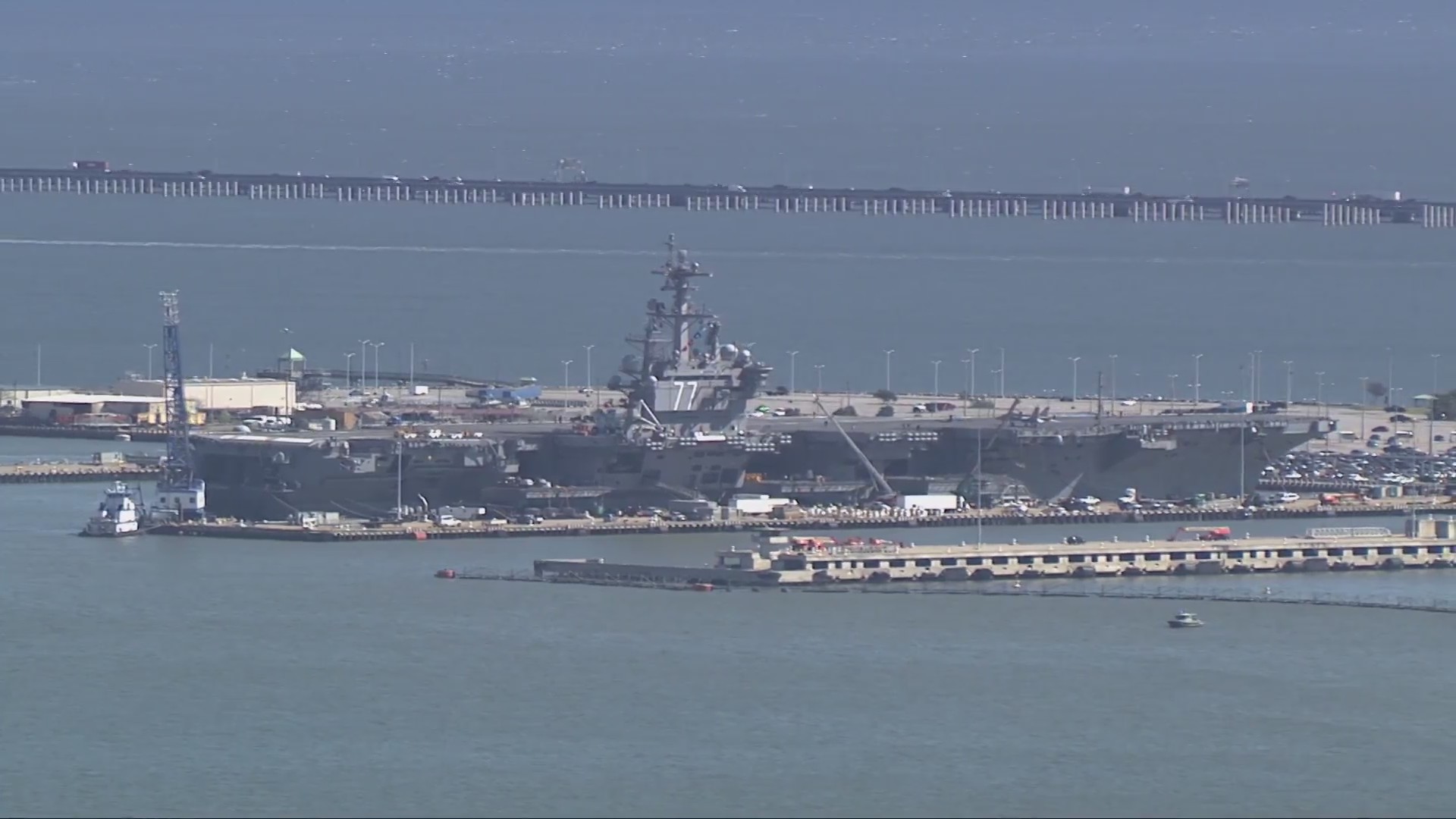 USS George H.W. Bush aircraft carrier’s deployment extended: reports ... USS George H.W. Bush aircraft carrier’s deployment extended: reports ...