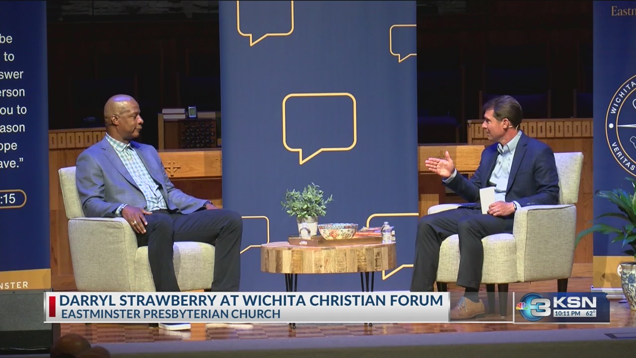Former MLB All-Star Darryl Strawberry visits Wichita to give ...