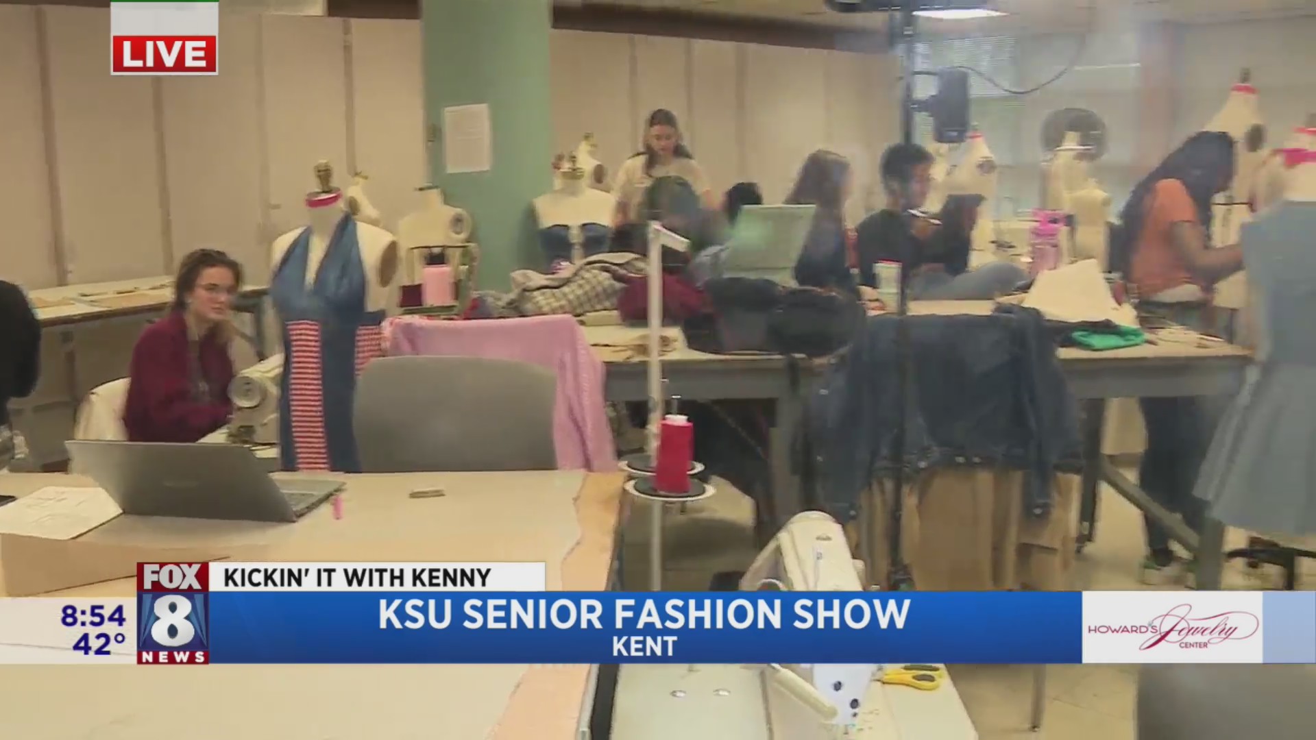 Kent State Fashion Design students ready for the spring runway – Fox 8 ...