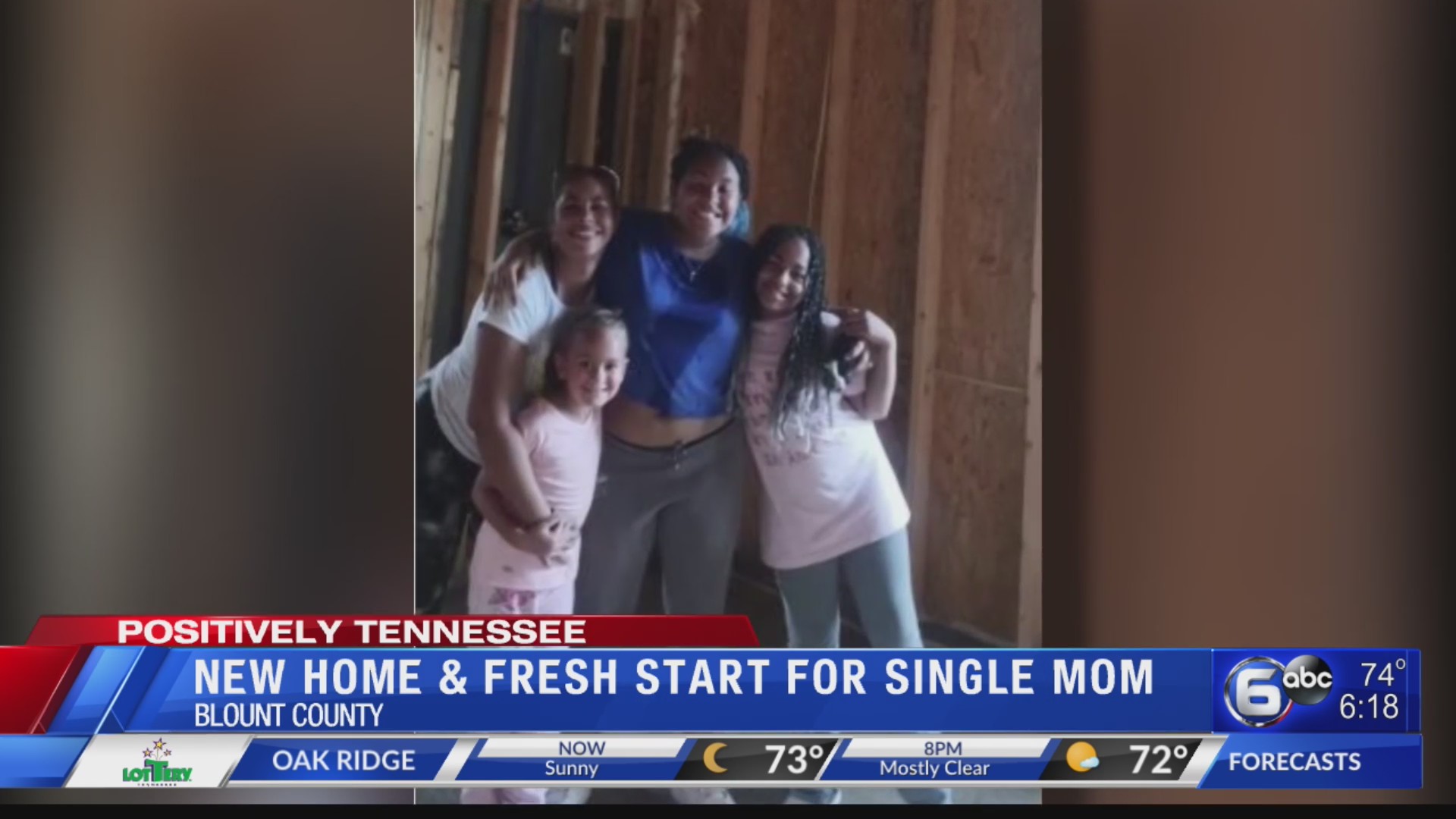 Positively Tennessee: New Home & Fresh Start for Single Mom – WATE 6 On Your Side