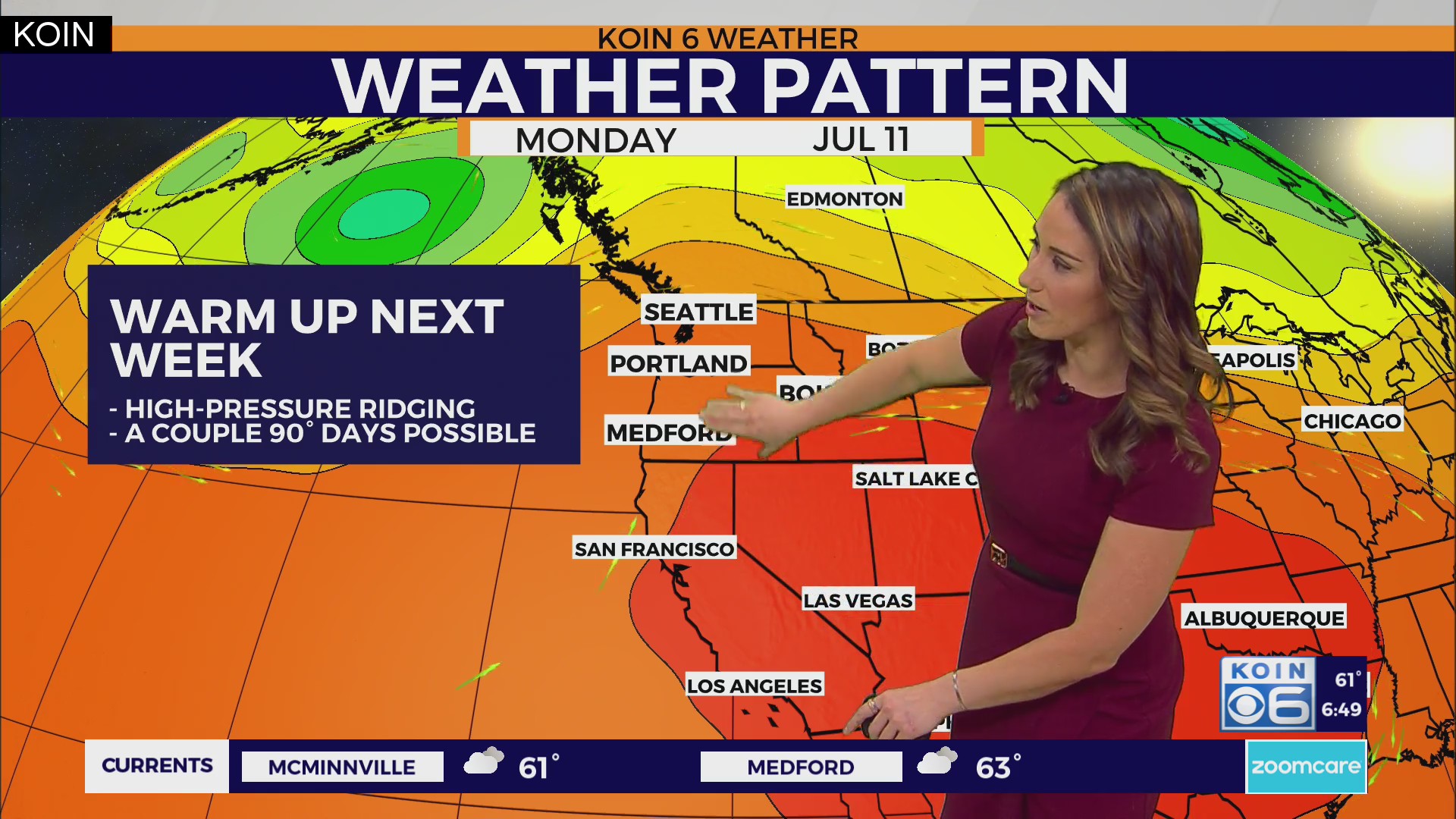 Weather forecast: Sprinkles around today with mild and cloudy ...