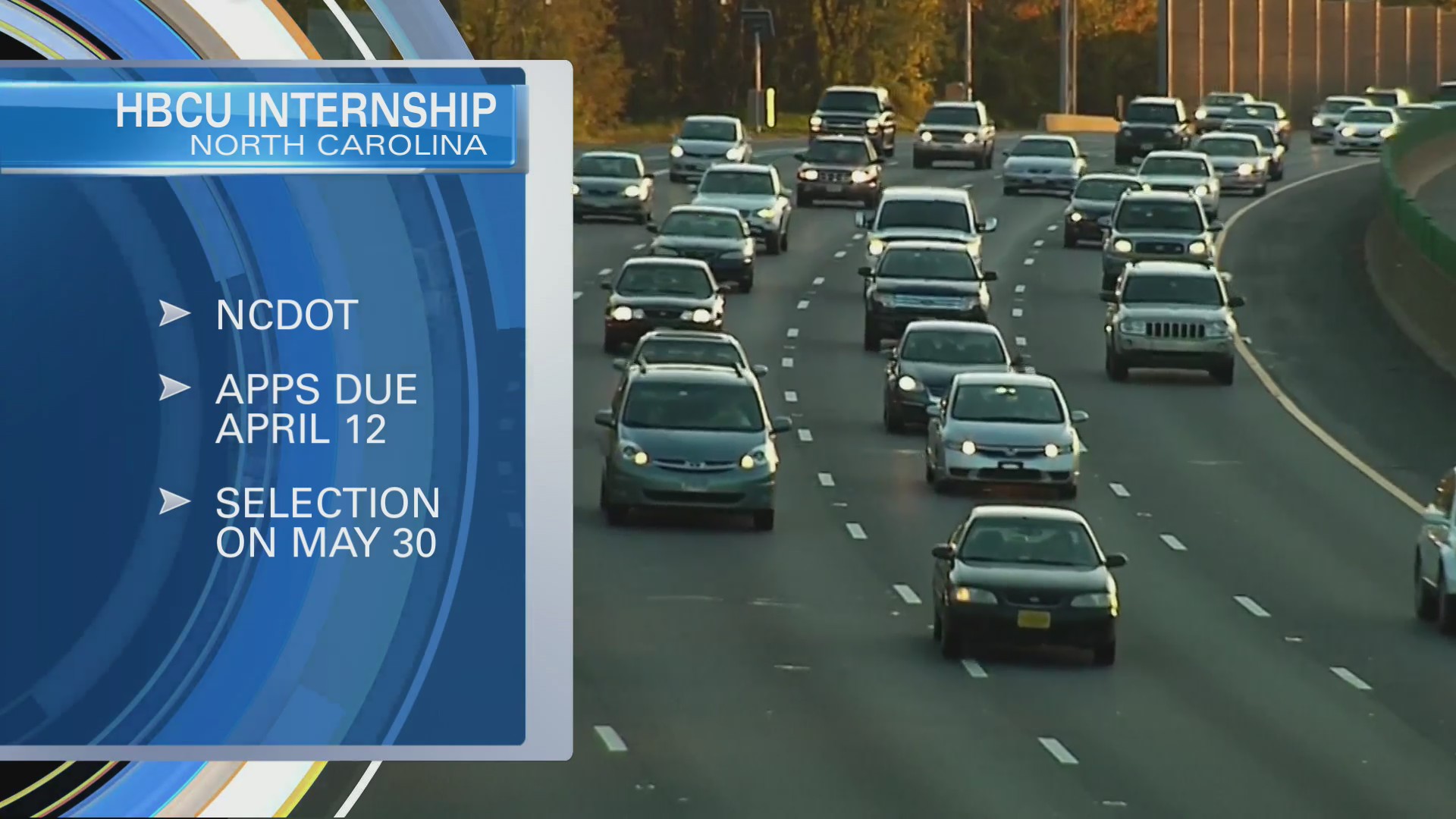 NCDOT’s HBCU internship applications due Apr. 12 – WAVY.com