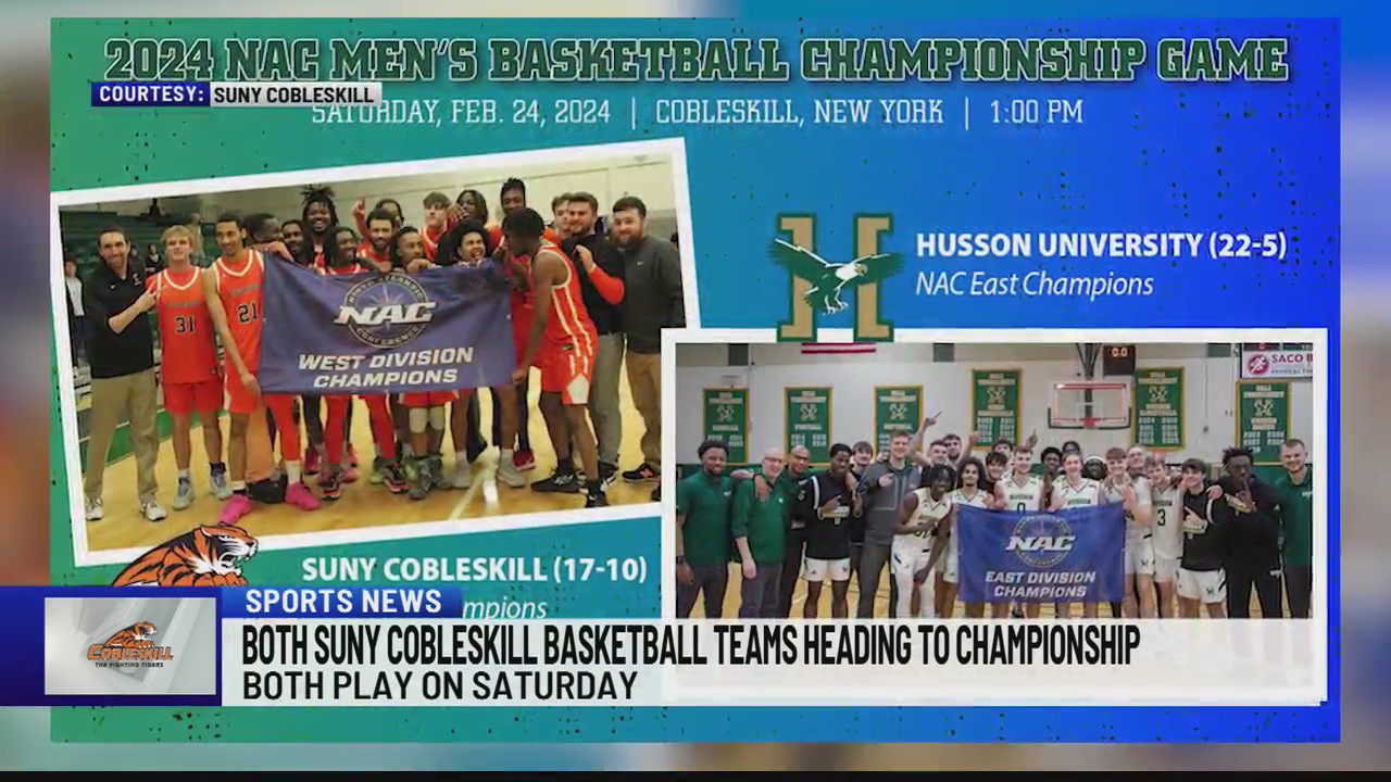 Both SUNY Cobleskill basketball teams heading to championship – NEWS10 ABC