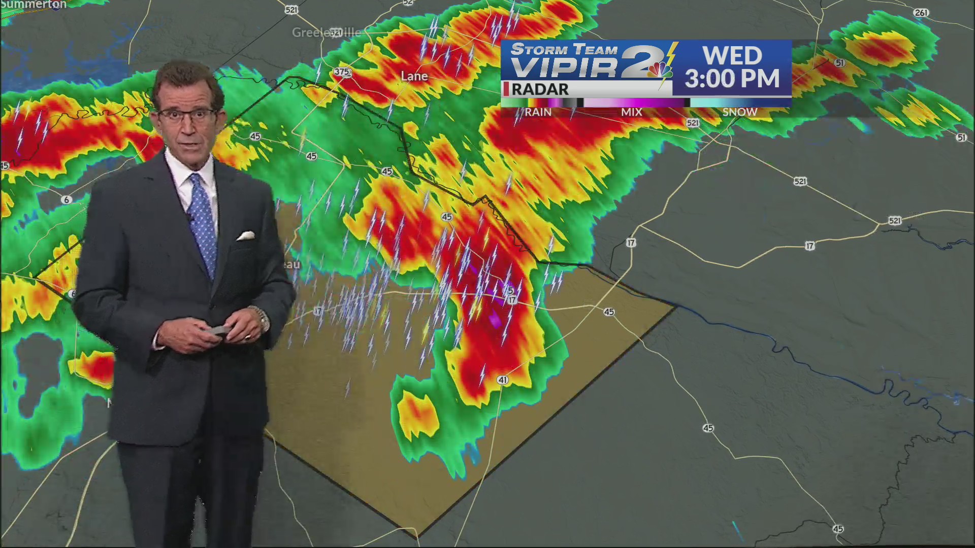 Storm Team 2 tracking severe storms in Berkeley County on Wednesday ...