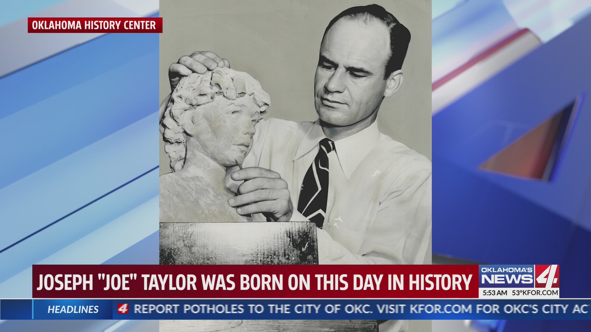 This Day in Oklahoma history: Joseph “Joe” Taylor was born – KFOR.com ...