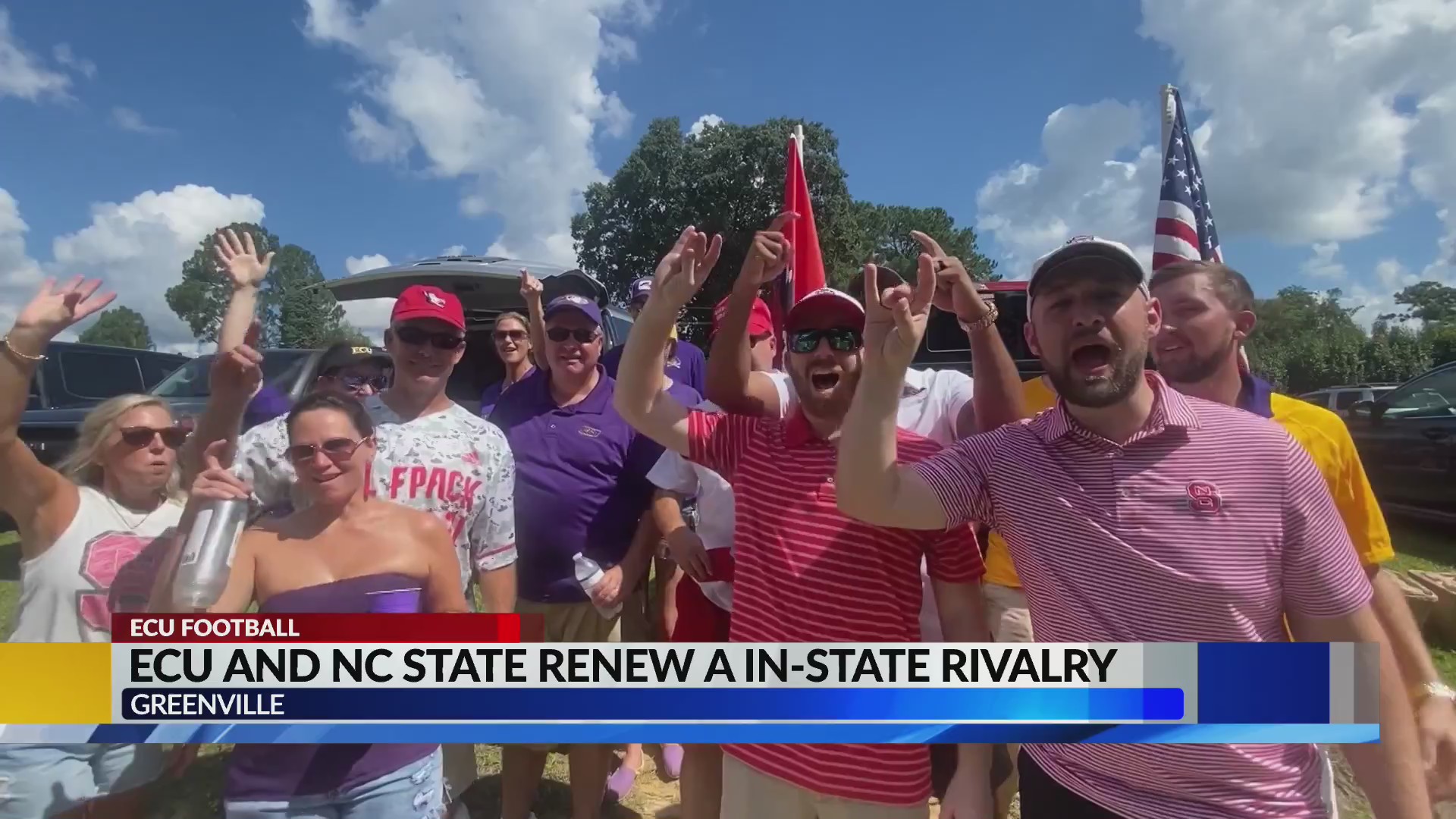 ECU game day: Family, fun, a friendly rivalry – WNCT