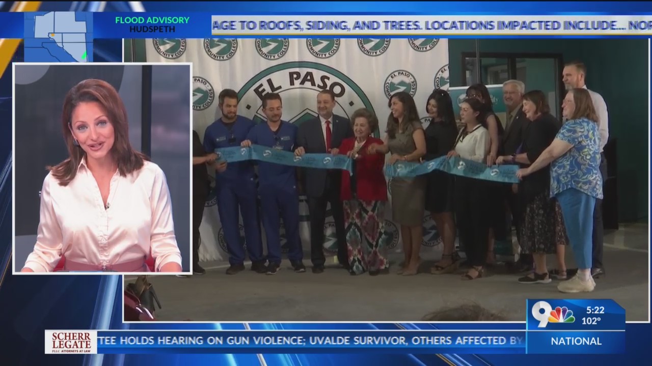 EPCC Rio Grande opens new medical education building – KTSM 9 News
